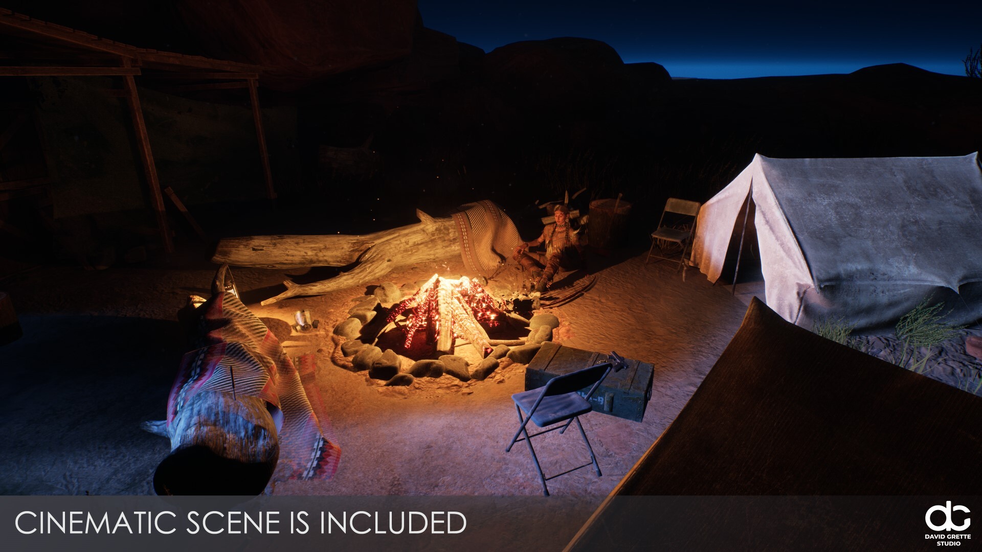 DAVID GRETTE STUDIO - Adventure Character Kiona - Adventure Characters ...