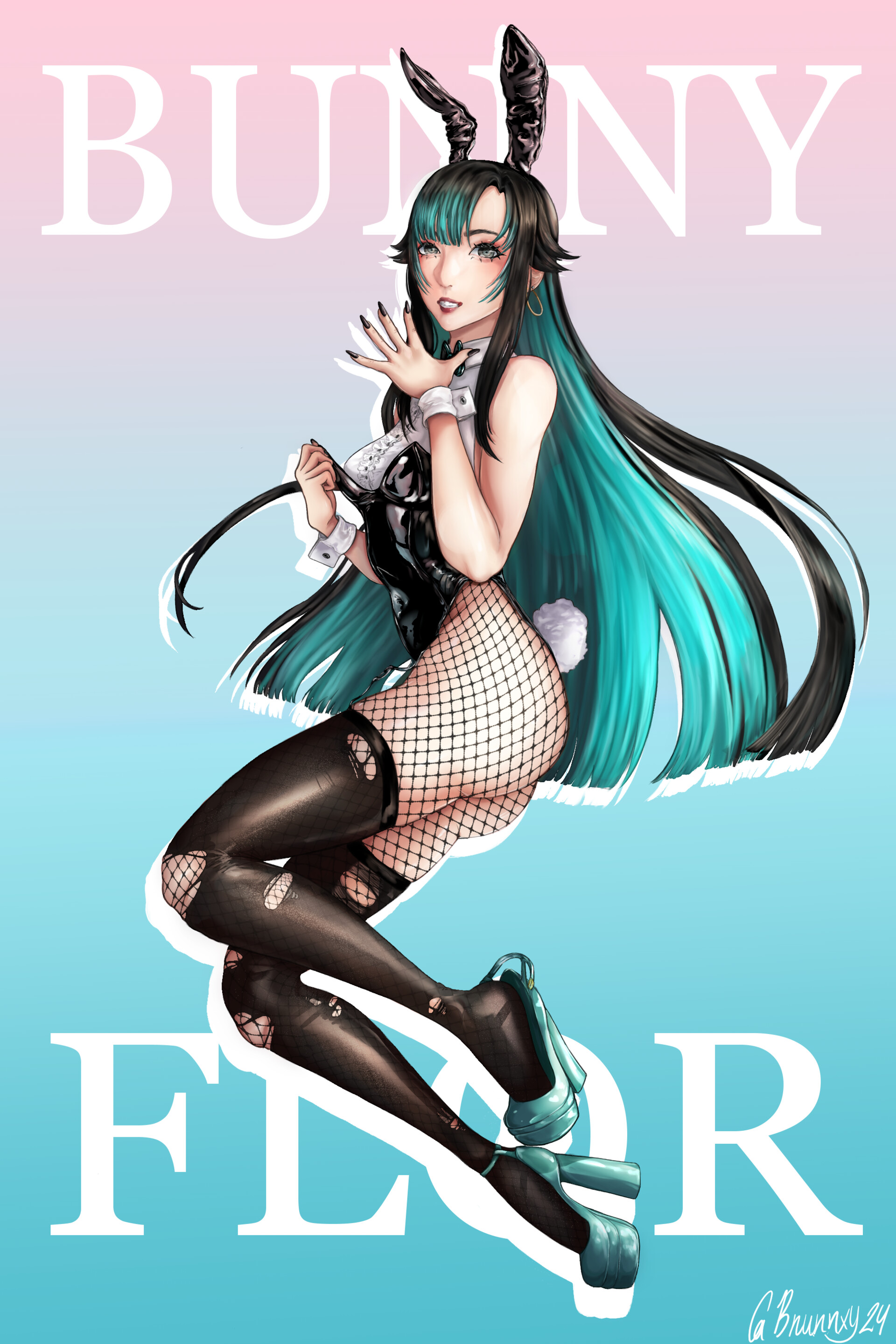 ArtStation - Flor Fanart (bunny ver)