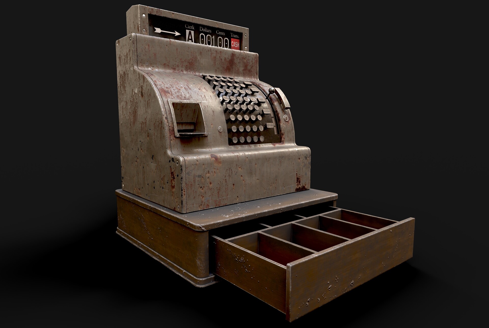 ArtStation - Cash Register Machine