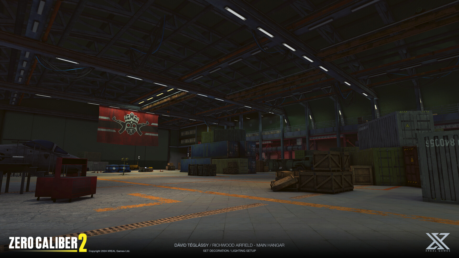 David Teglassy - Zero Caliber 2 - Main hangar