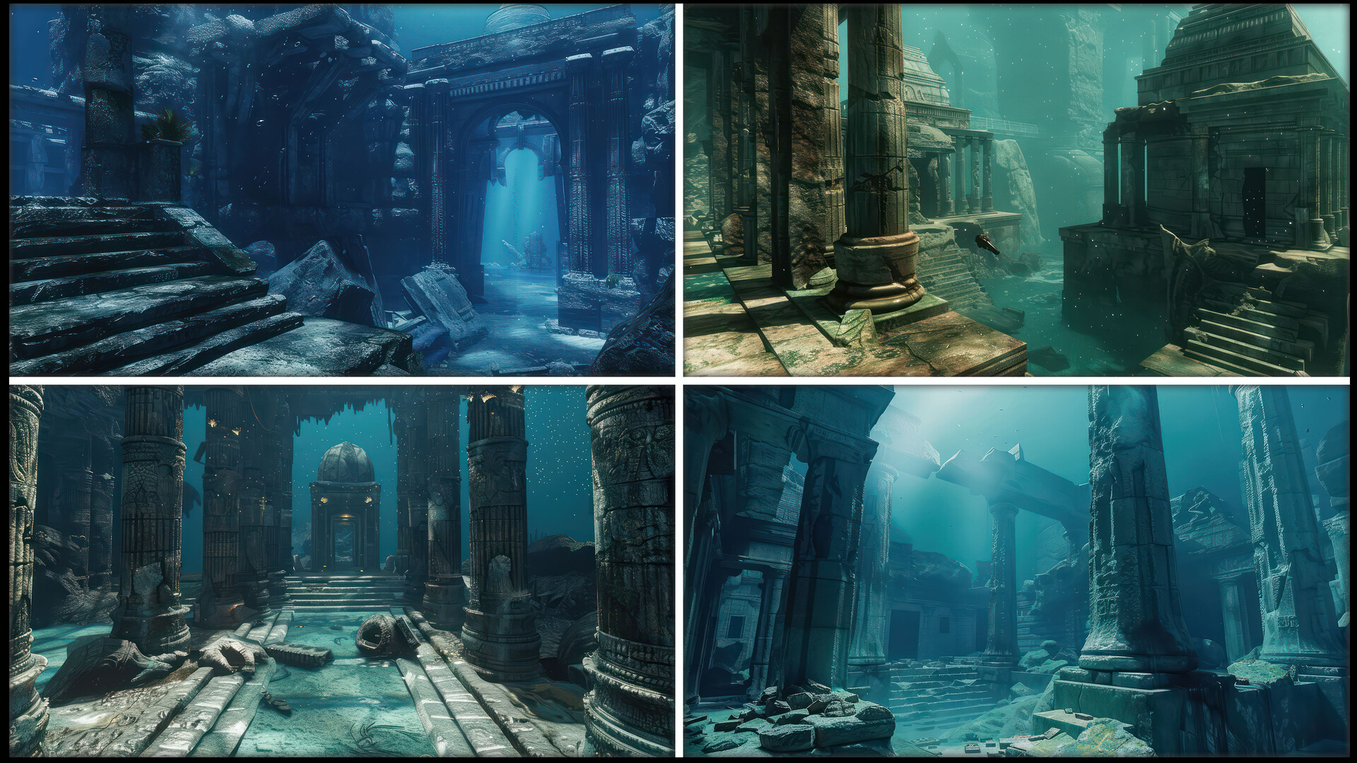 Ferial Concept - 🔹210 Atlantis - Environment Concept Reference Image ...