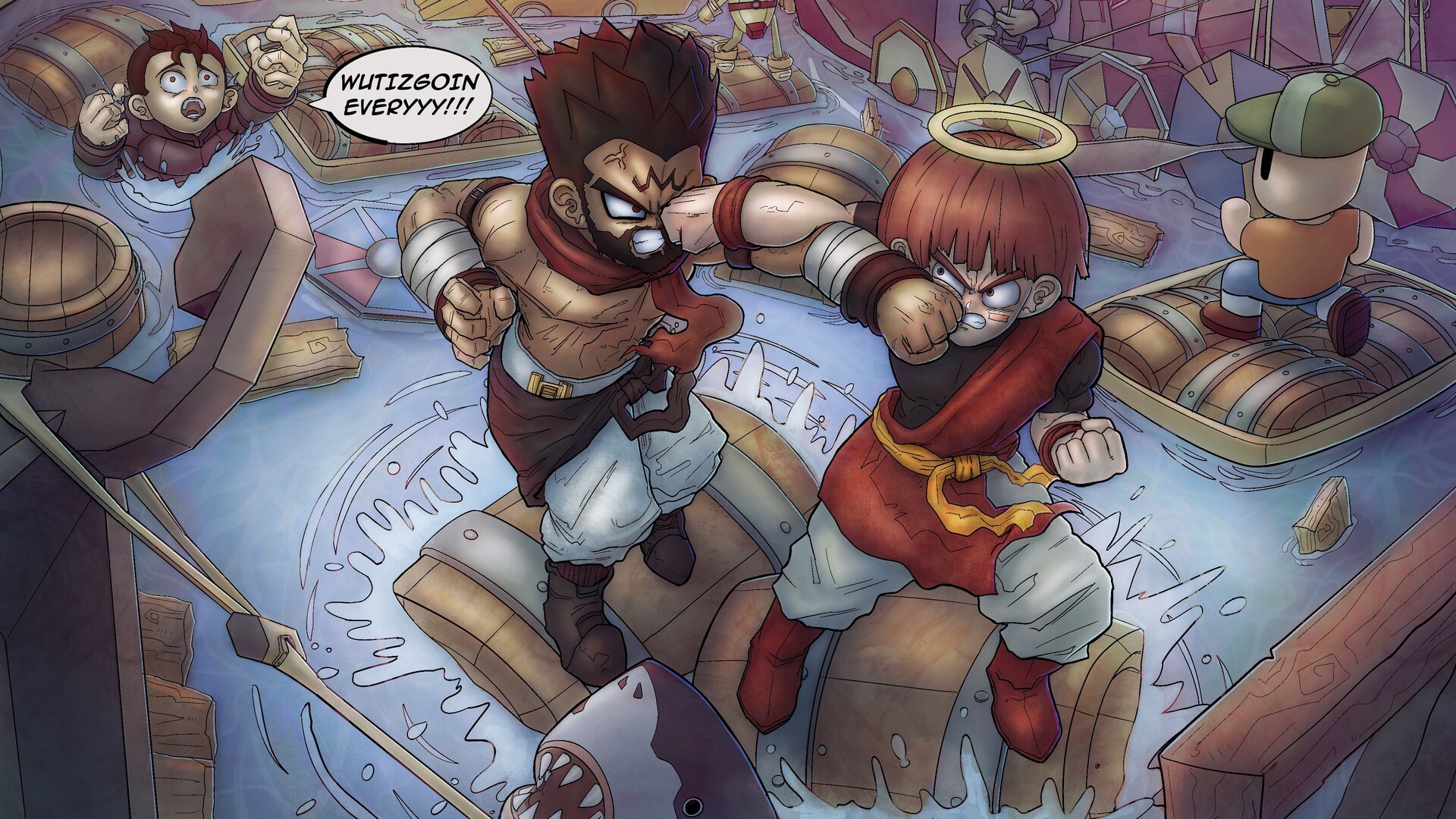 3 idiots cartoon wallpaper