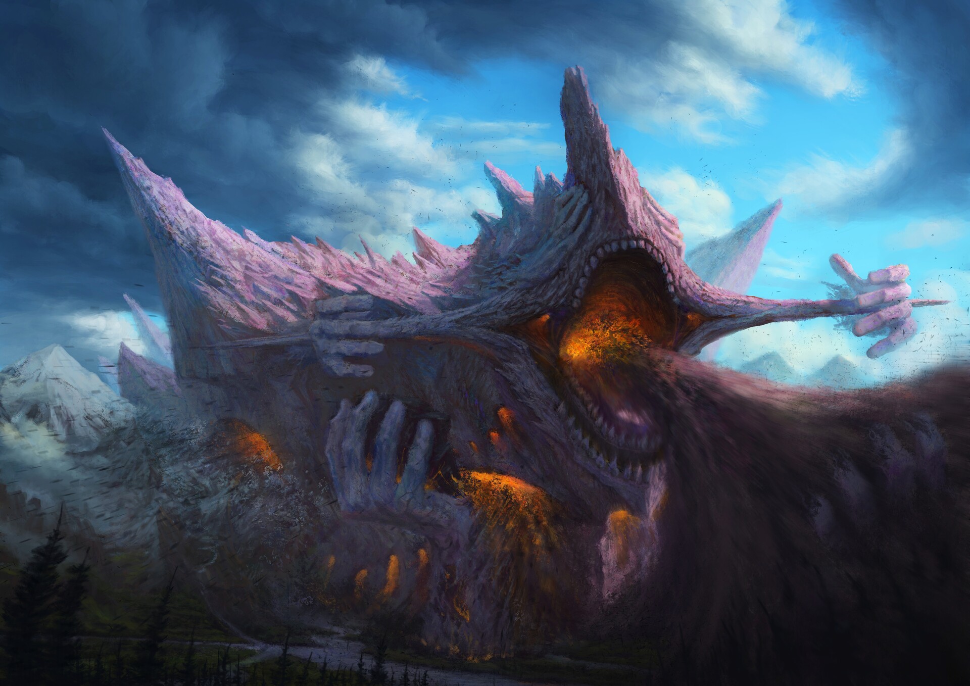 ArtStation - Demon of Consumption, Goerevash