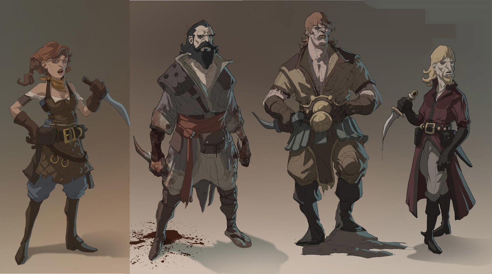 Jason Borne - Characters for Style Experiments
