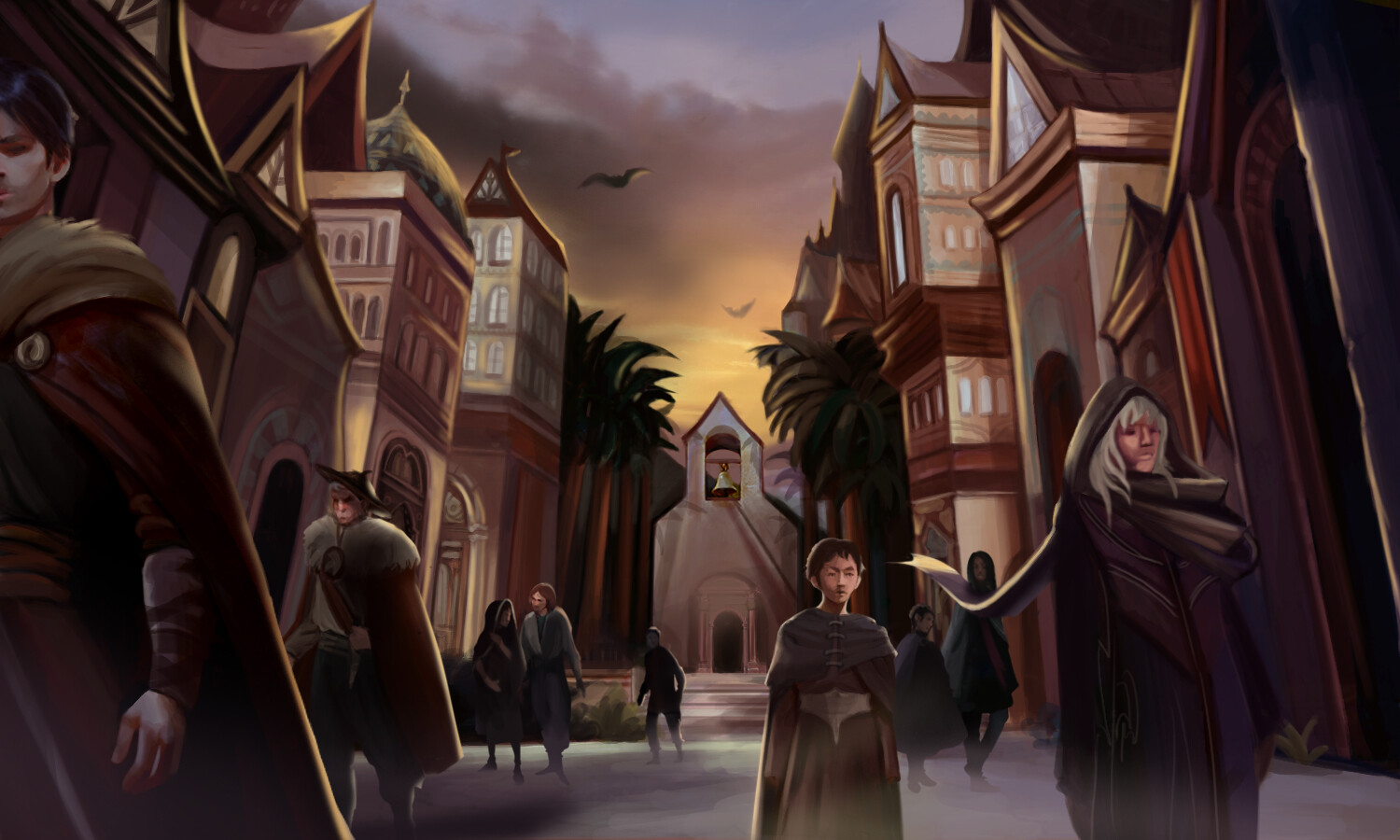 ArtStation - For whom do the bells toll?