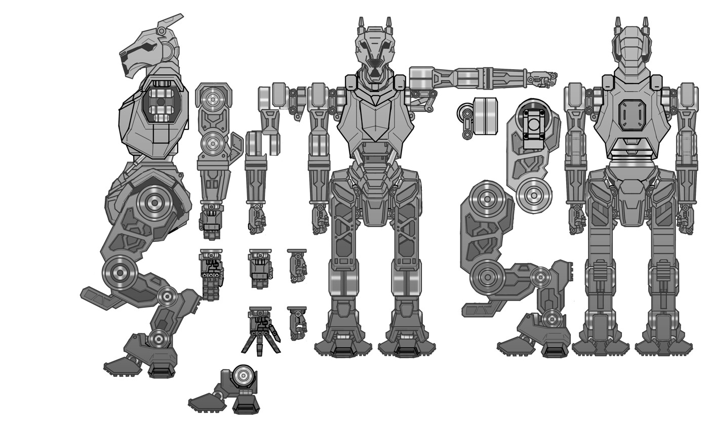 ArtStation - Robot Dog Final Concept Design