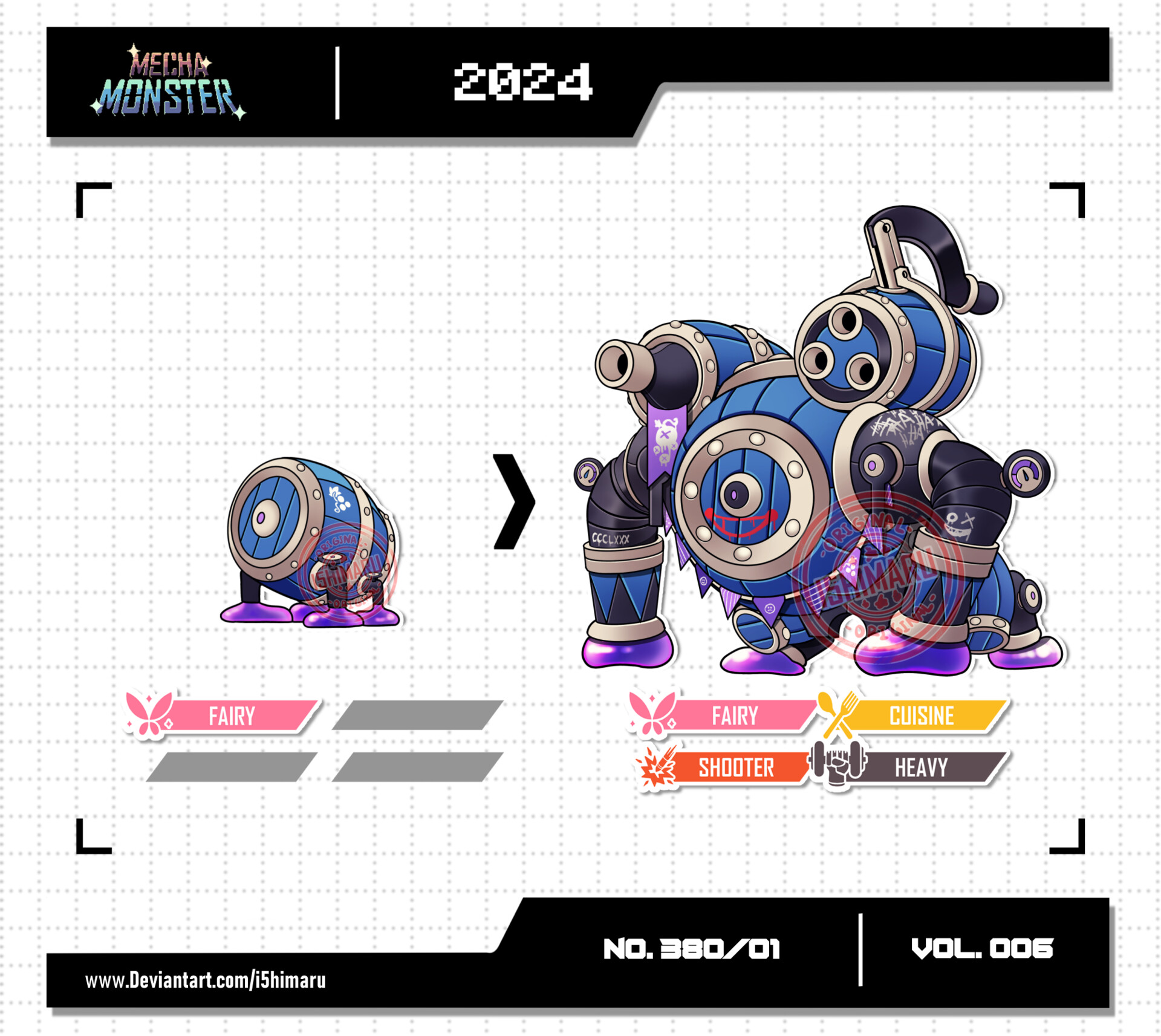 ArtStation - Mechamon NO.380/01 | VOL.006