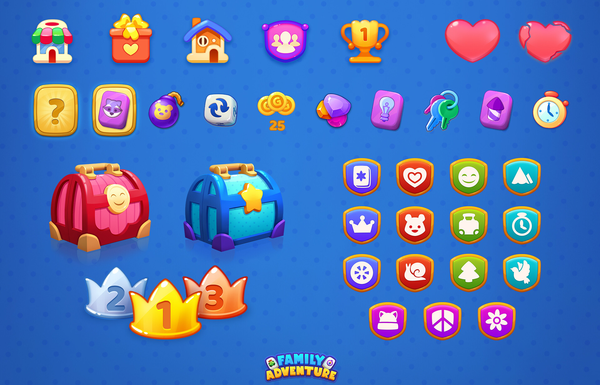 OWL Studio - Mobile game cartoon UX/UI