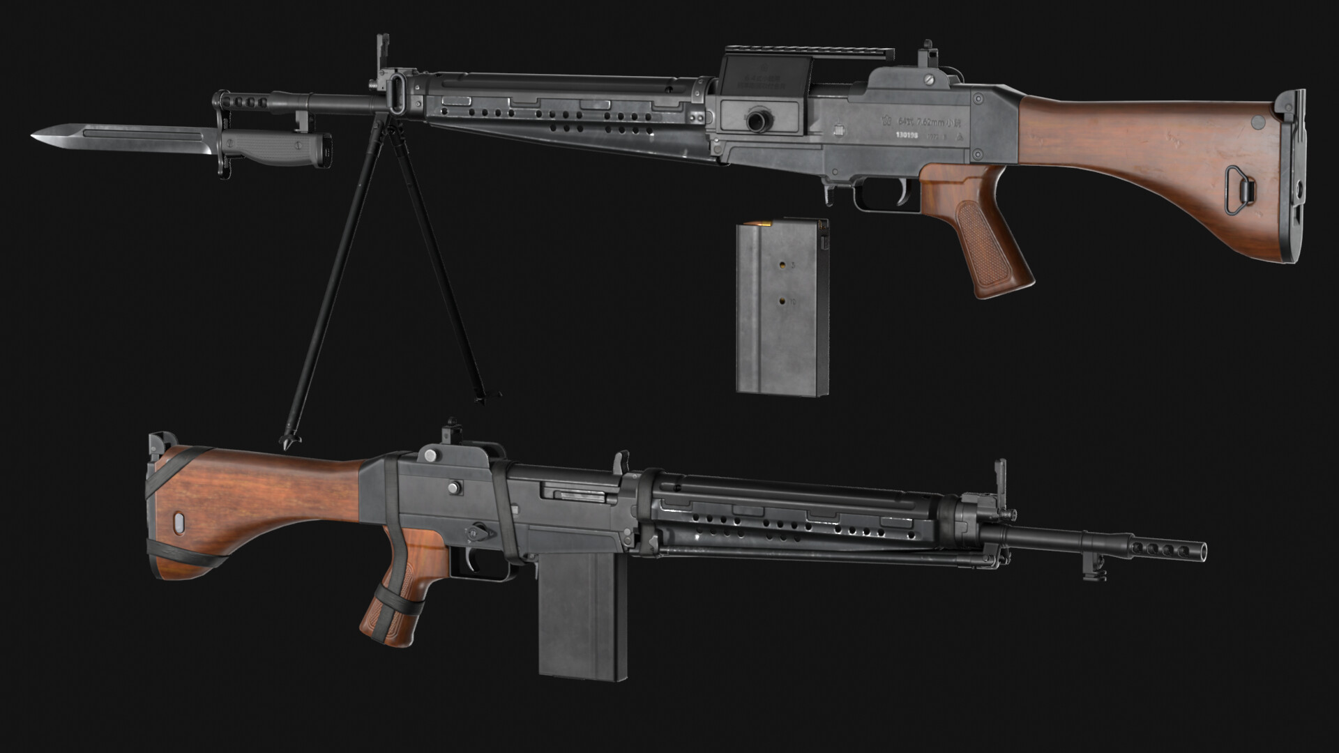 Hao Liu - Howa Type 64 - JSDF Battle Rifle