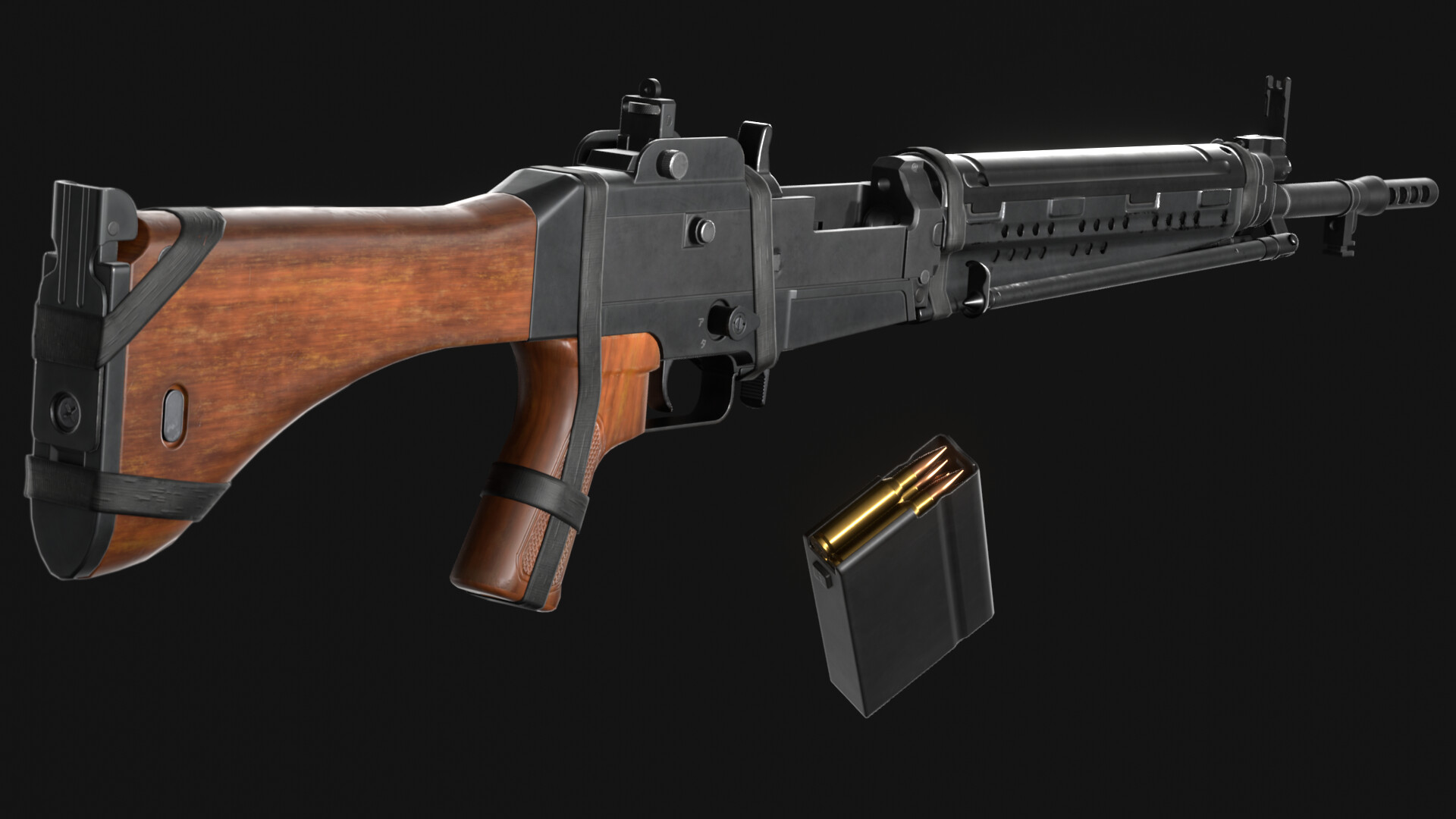 Hao Liu - Howa Type 64 - JSDF Battle Rifle