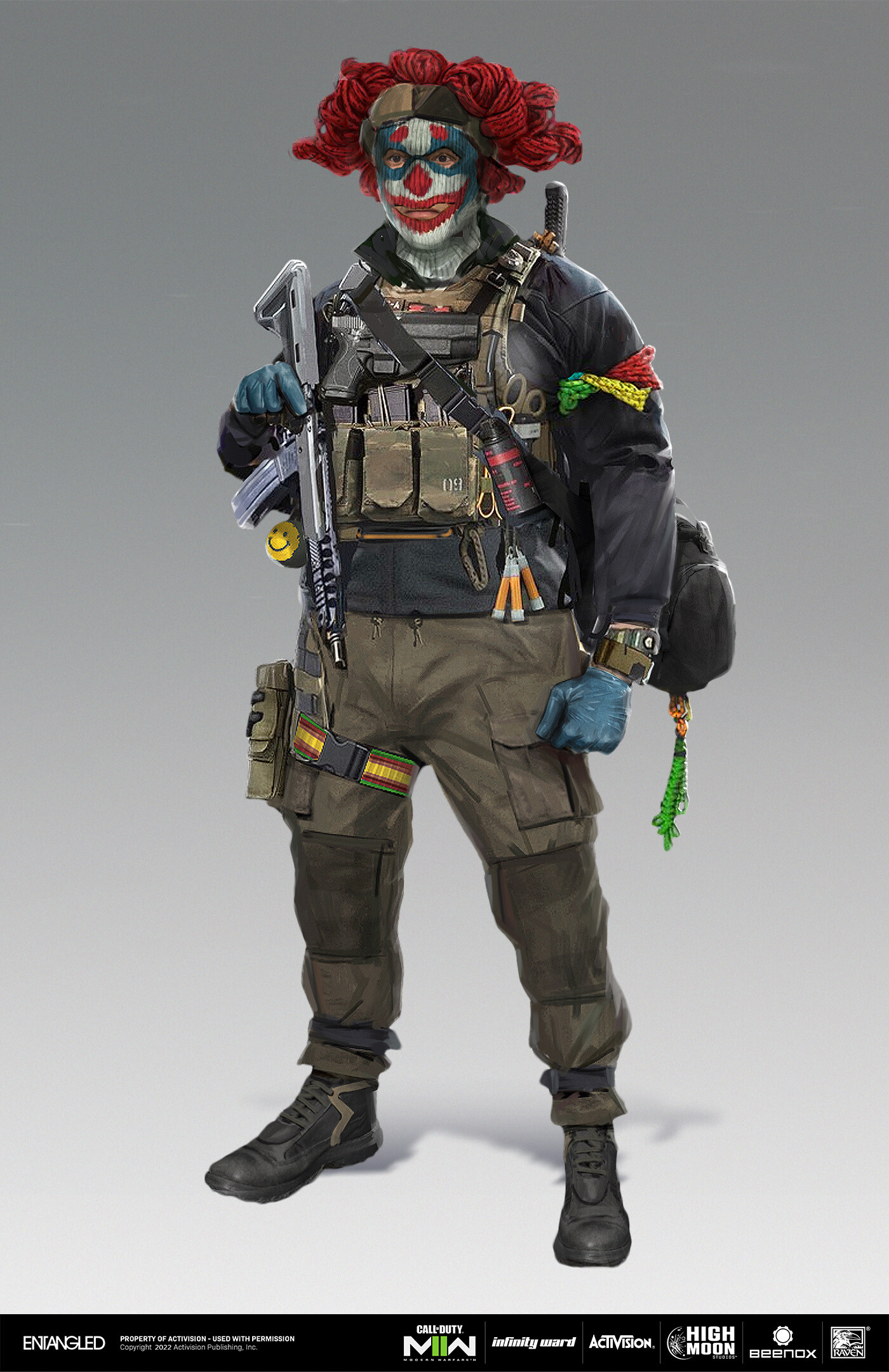 ENTANGLED Studio - Concept Character Art for Call of Duty MW2