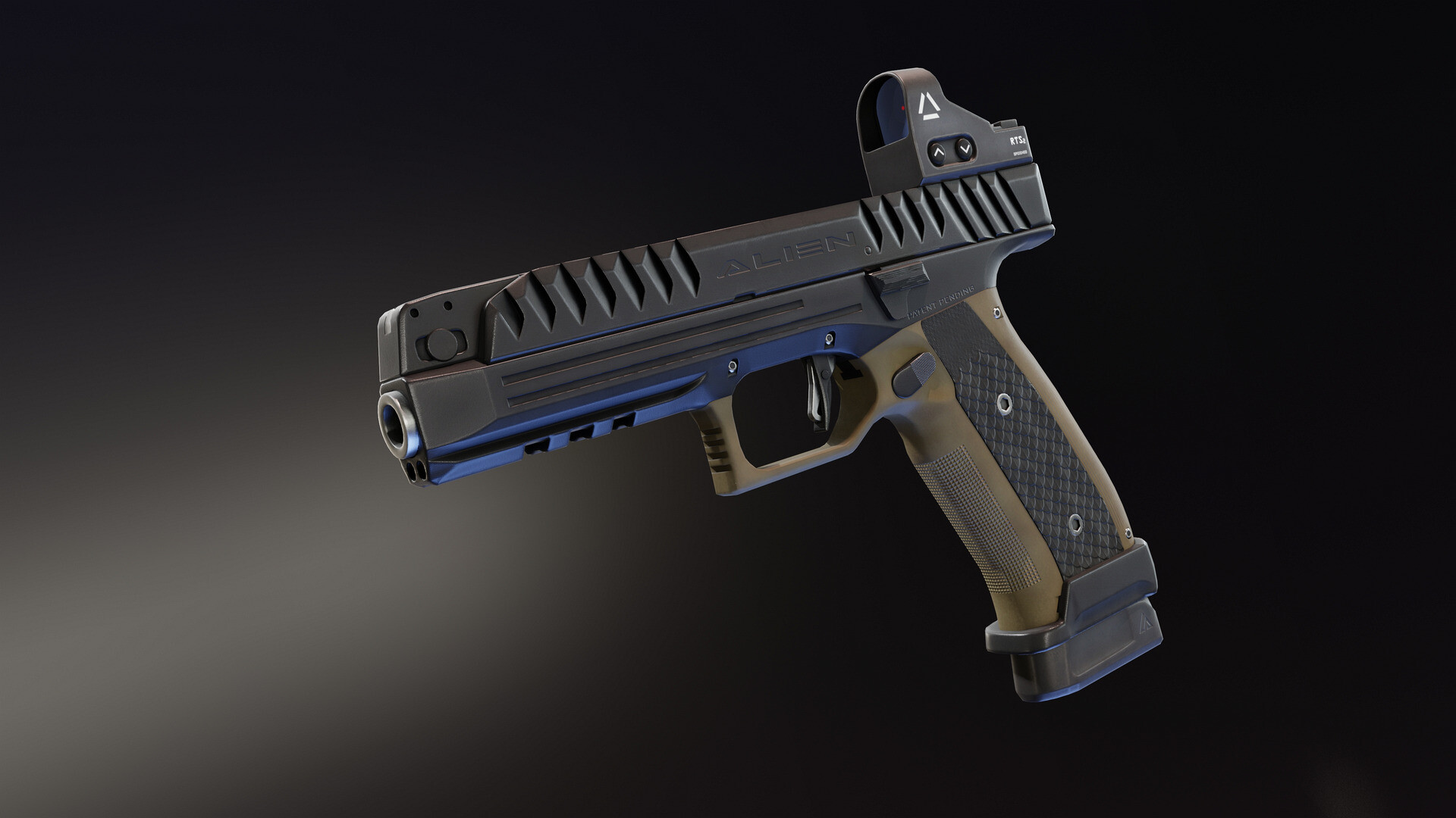 ArtStation - Laugo Alien Pistol