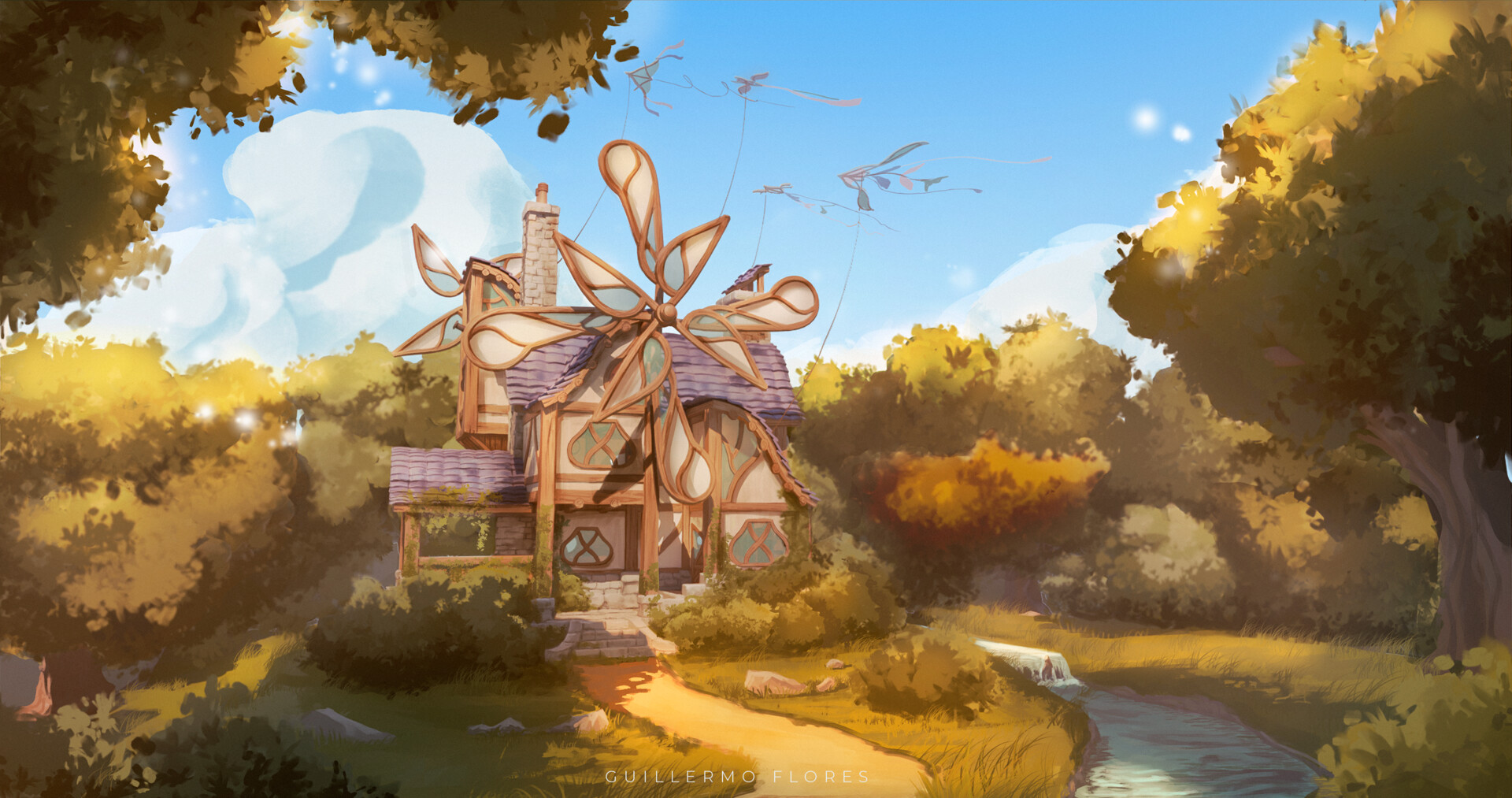 ArtStation - Aquarius Magic Cottage