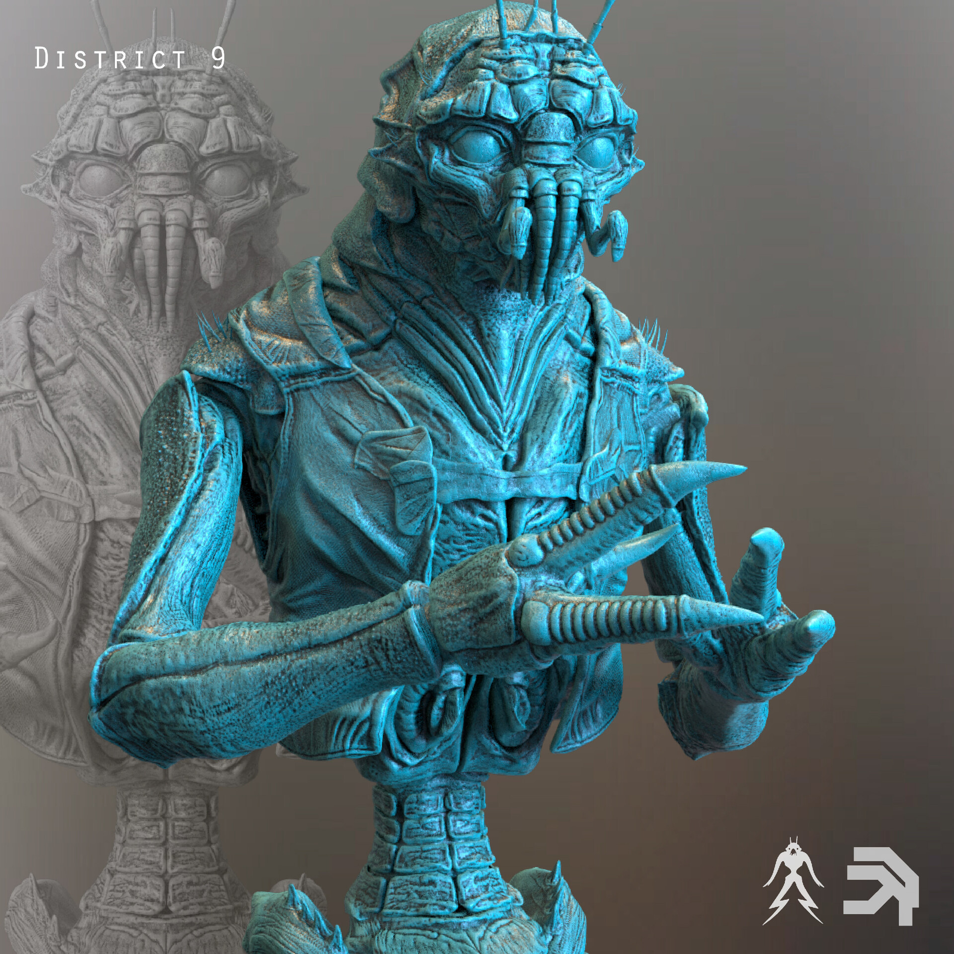 ArtStation - Christopher Jhonson 3D Character