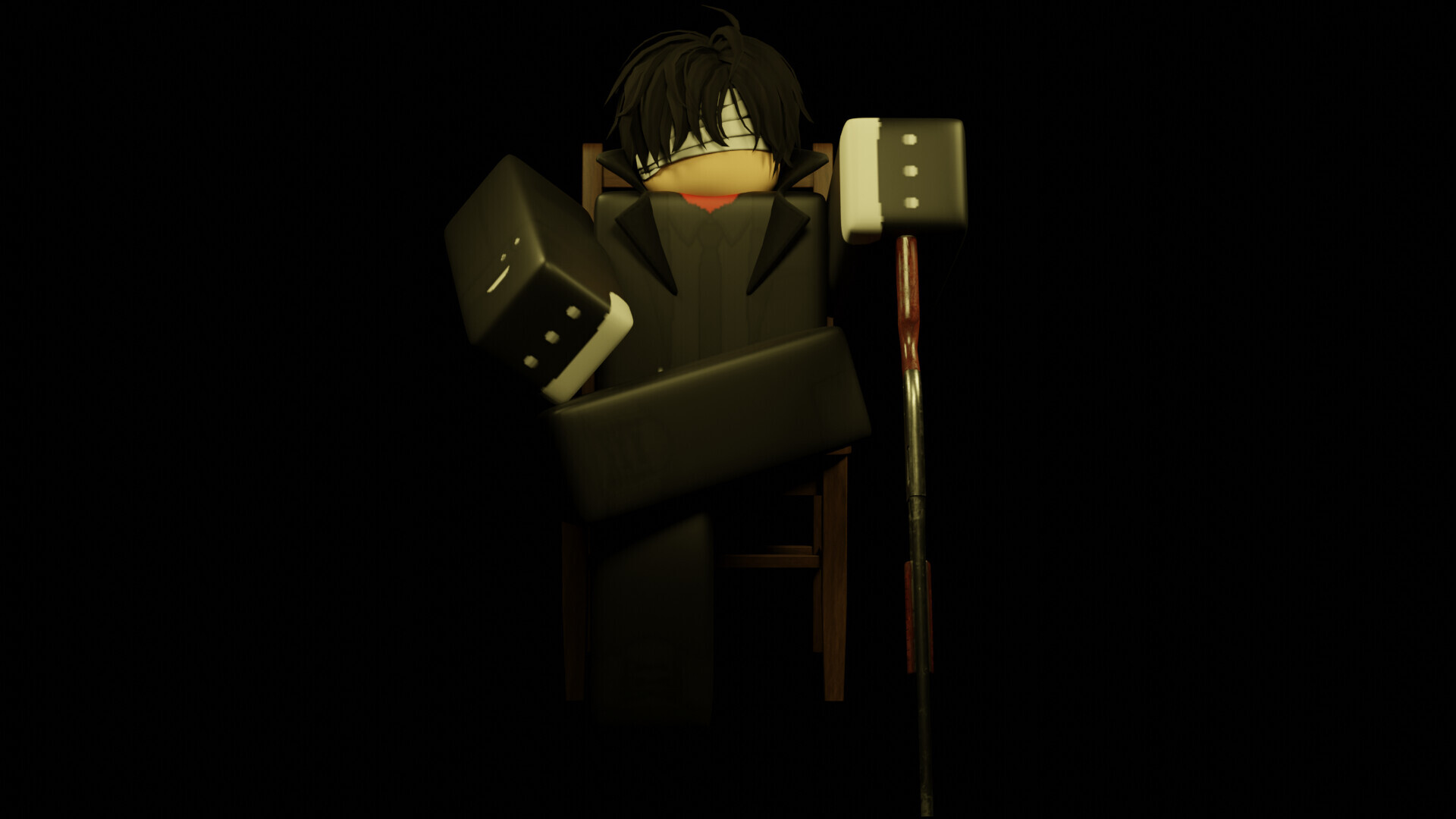 ArtStation - Roblox Character with a Gun