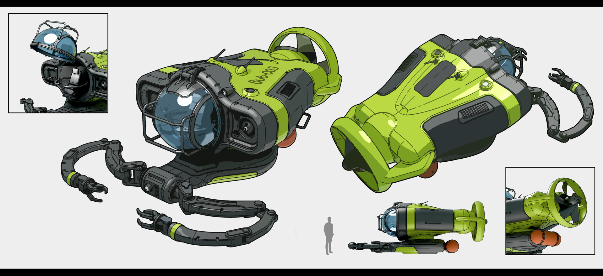 ArtStation - Submersible Design