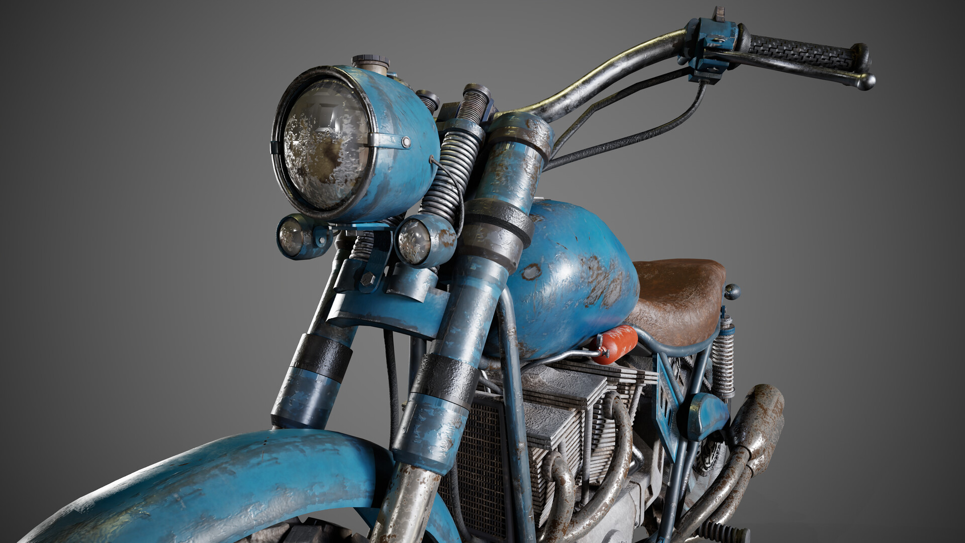 ArtStation - Post Apocalyptic Bike