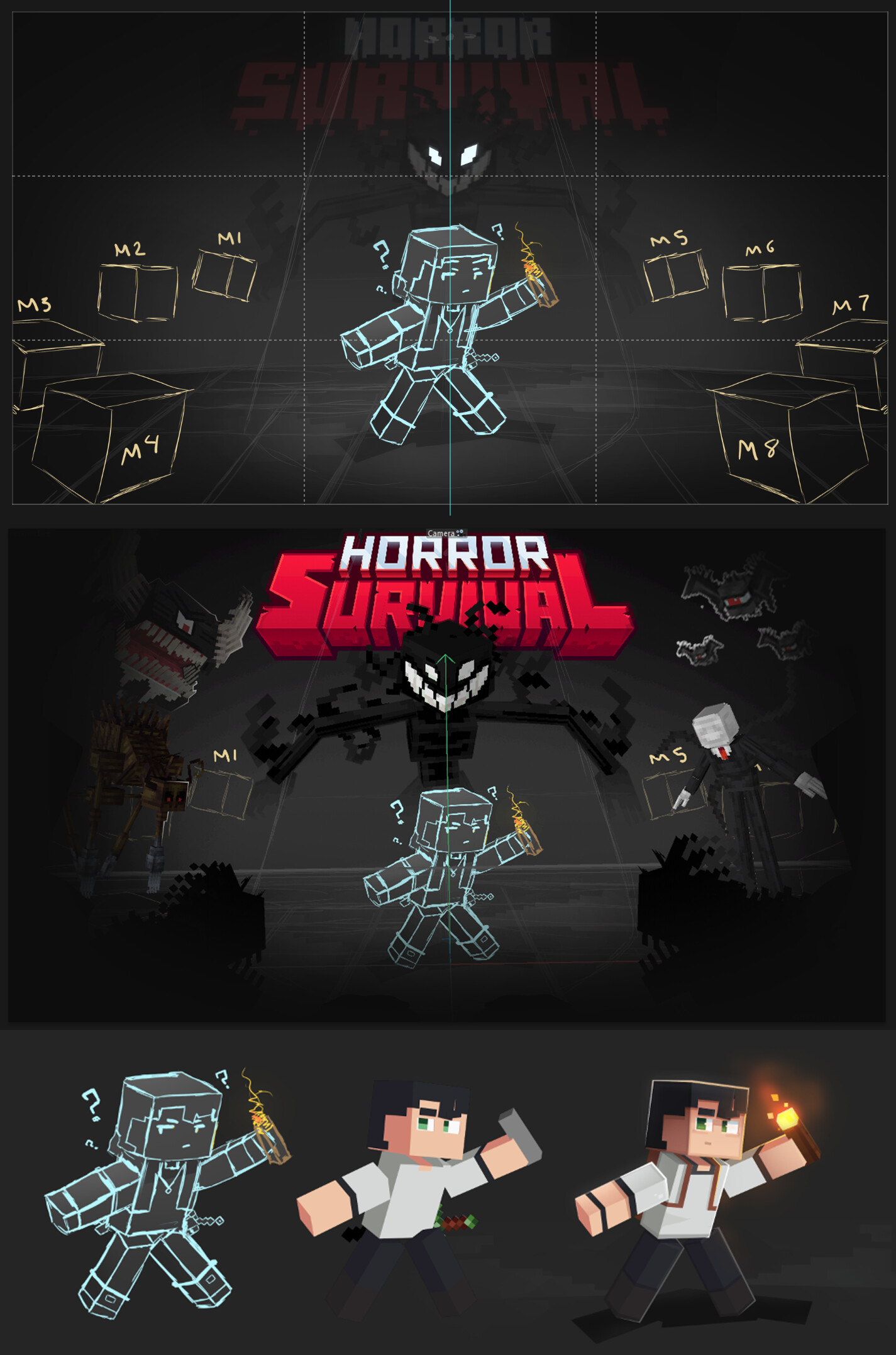 Wor - Horror Survival Key Art - Mythicus Studios