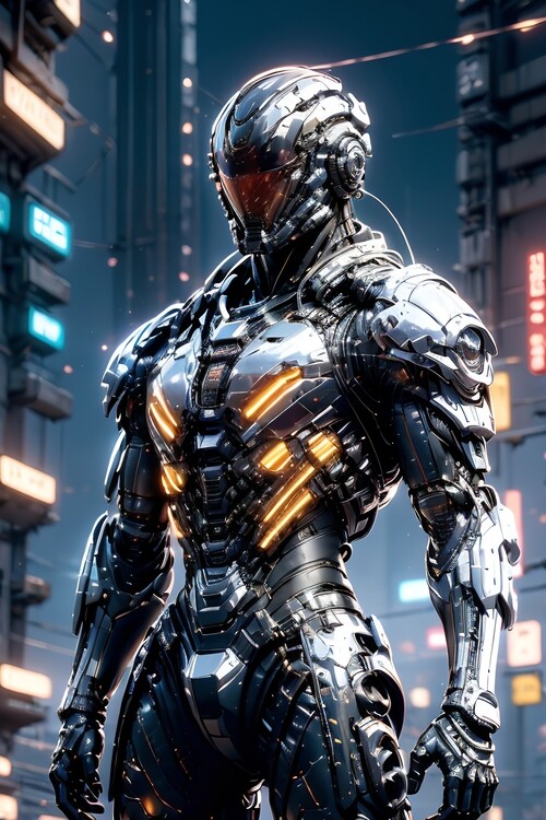 ArtStation - Cyberpunk Robot