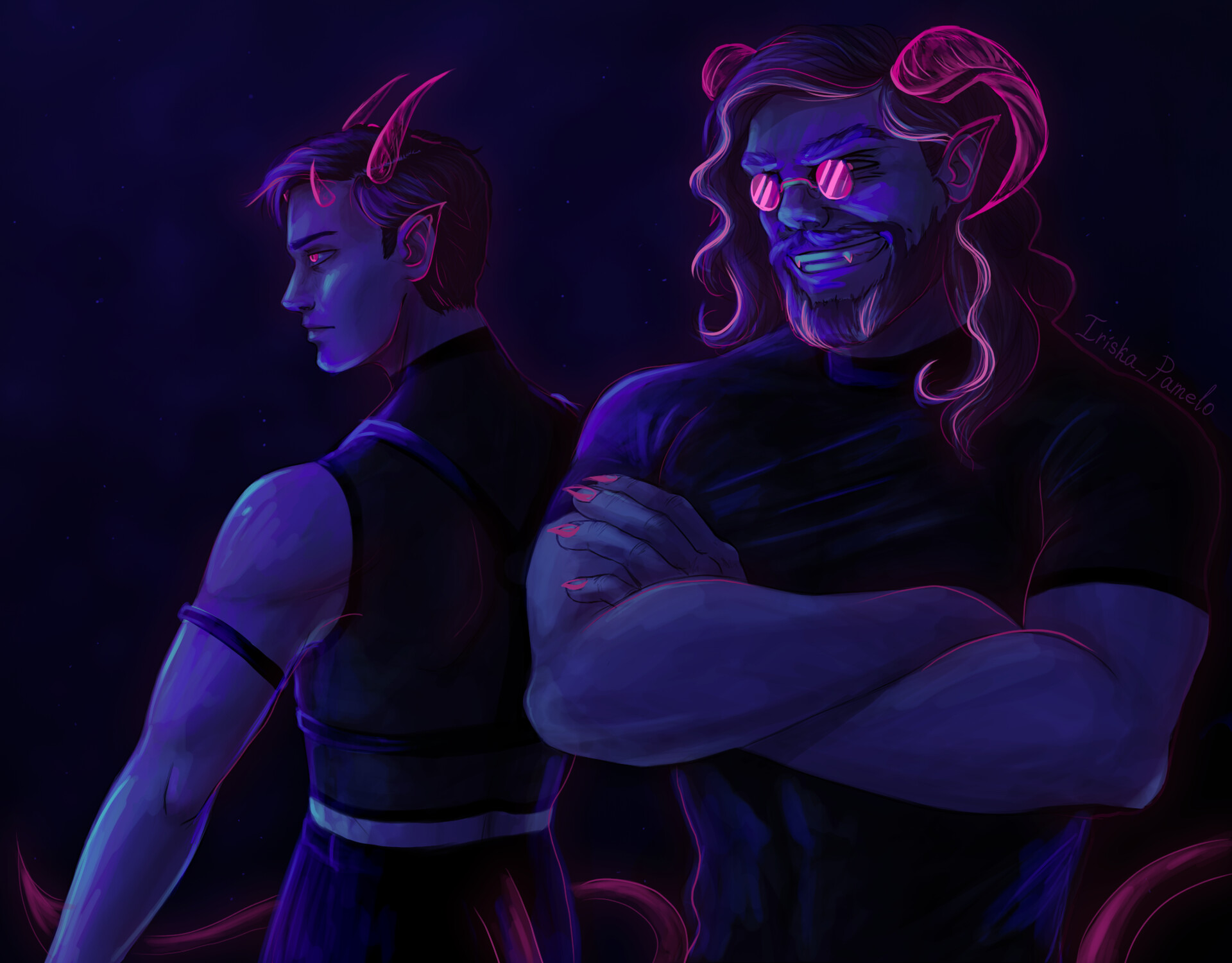 ArtStation - Two demon singers