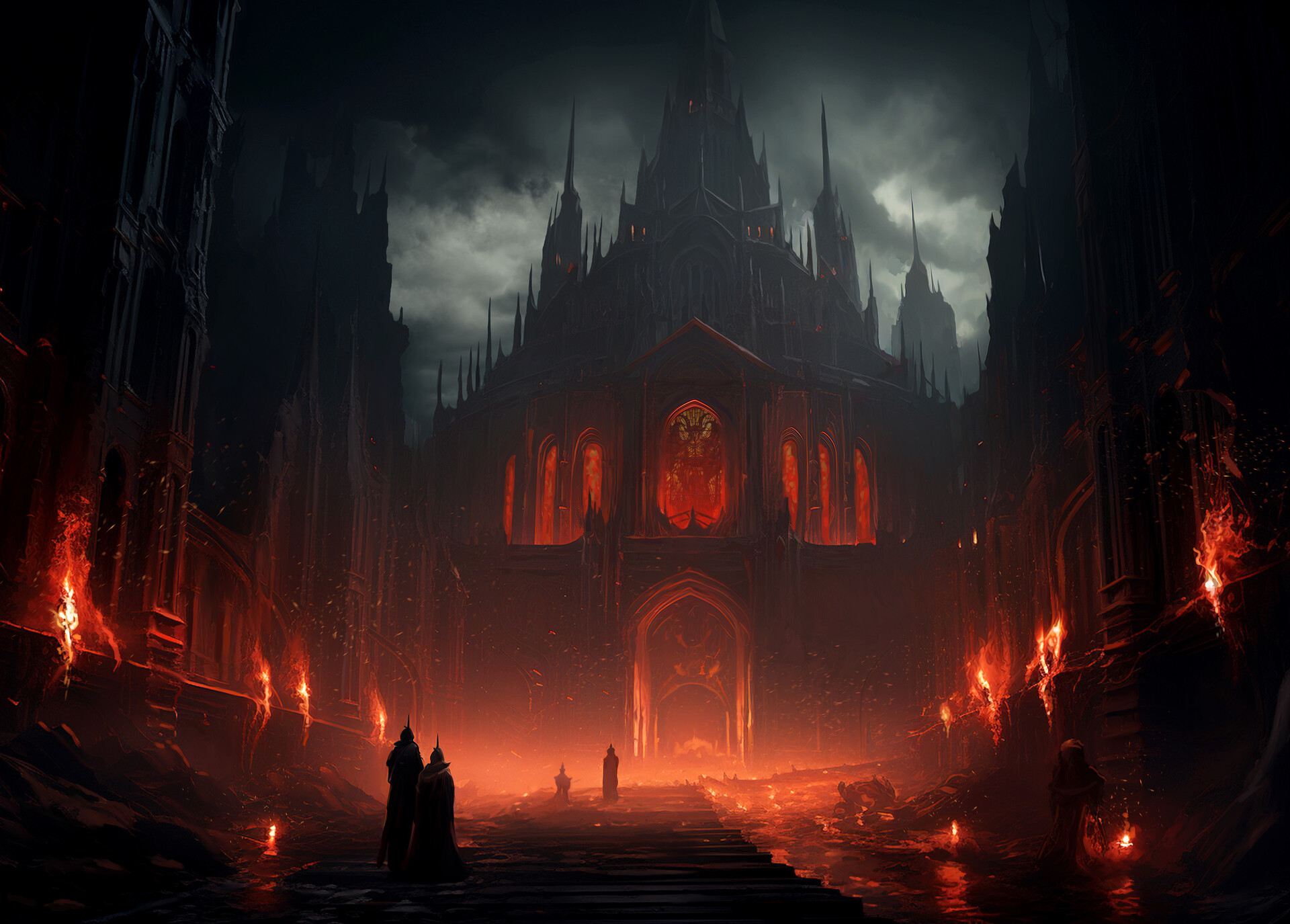 ArtStation - Fire Cathedral