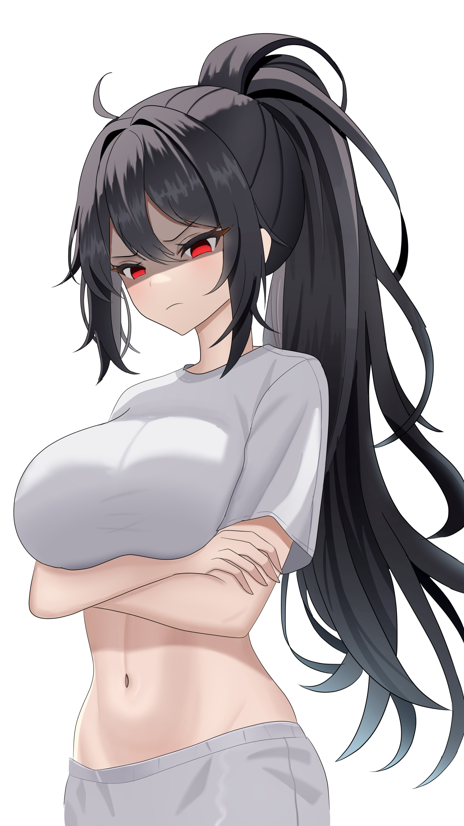 anime angry girl pic