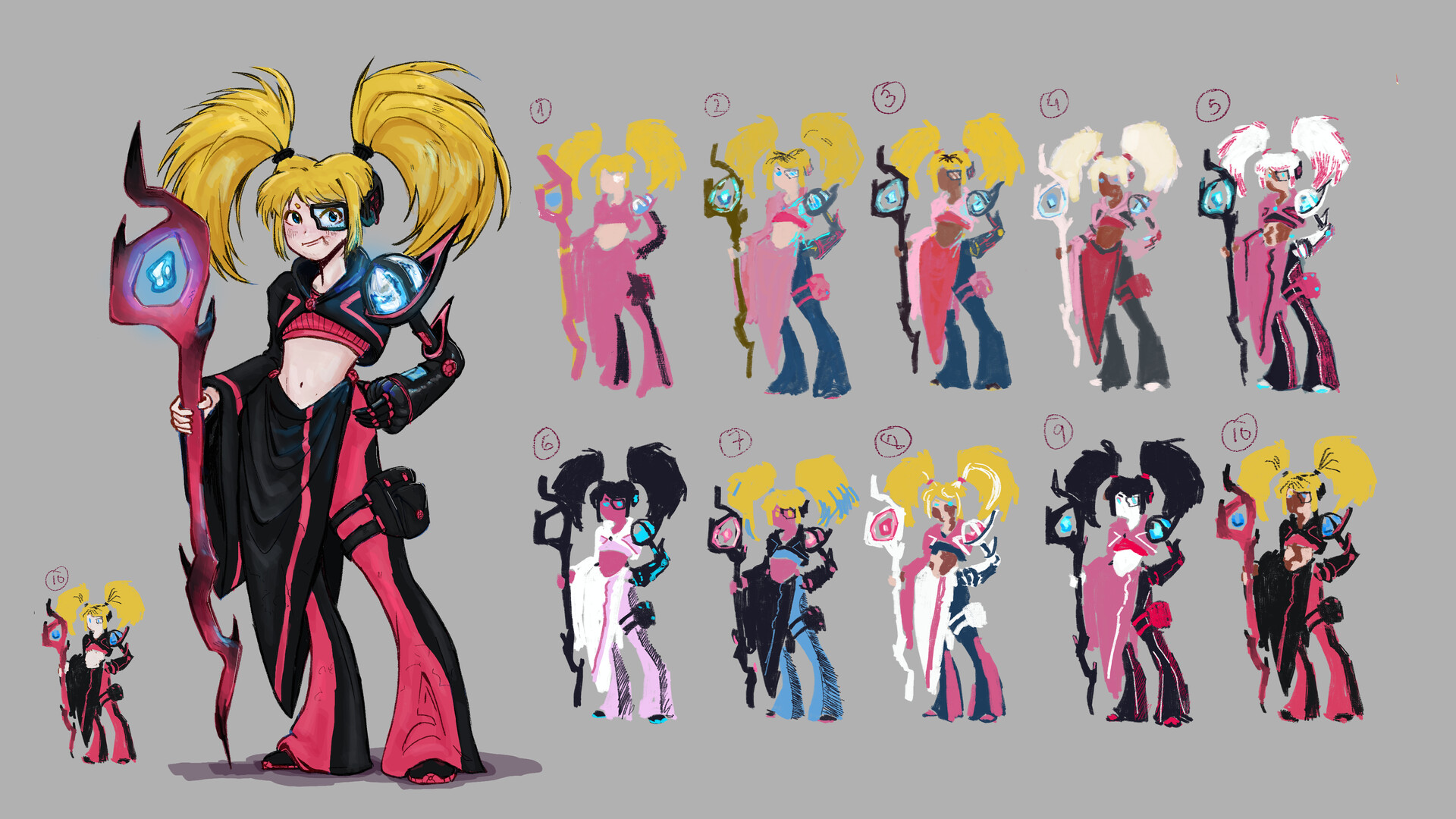 ArtStation - Dee Dee is a MAGICIAN? - Dexter's Laboratory