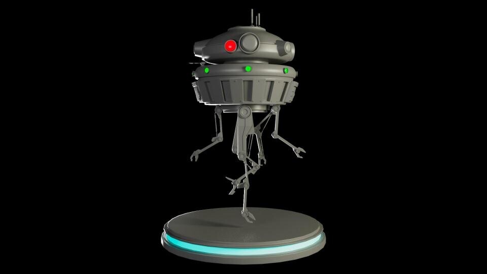 ArtStation - Probe droid