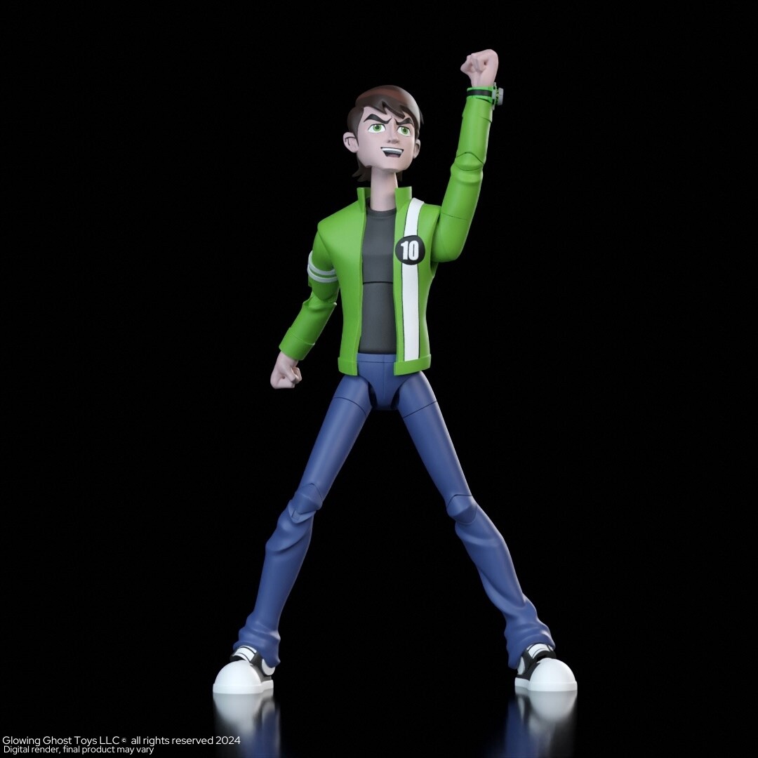 ArtStation - Ben 10 alien force Ben Tennyson action figure