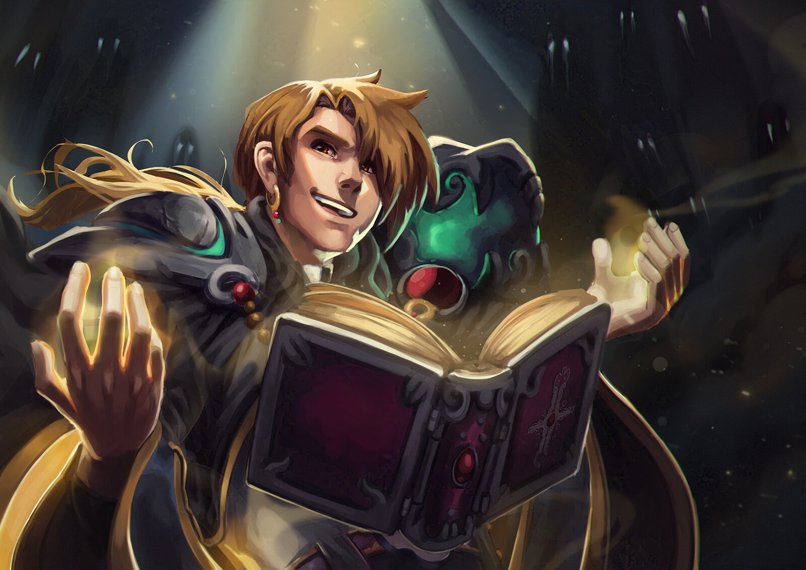 ArtStation - Cleric/Mage Concept Art