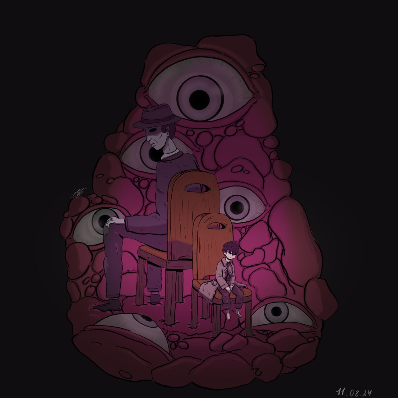 ArtStation - Mono and Thin Man