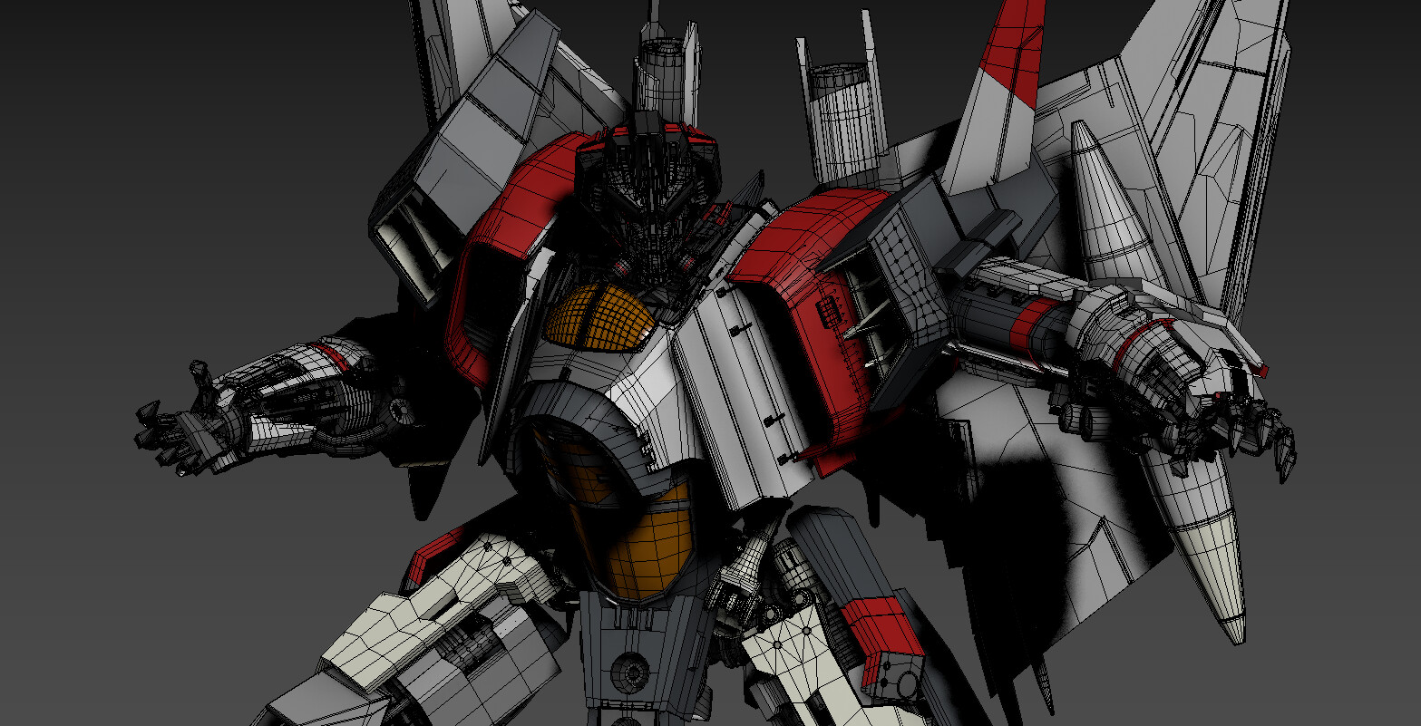 ArtStation - Blitzwing 3D model