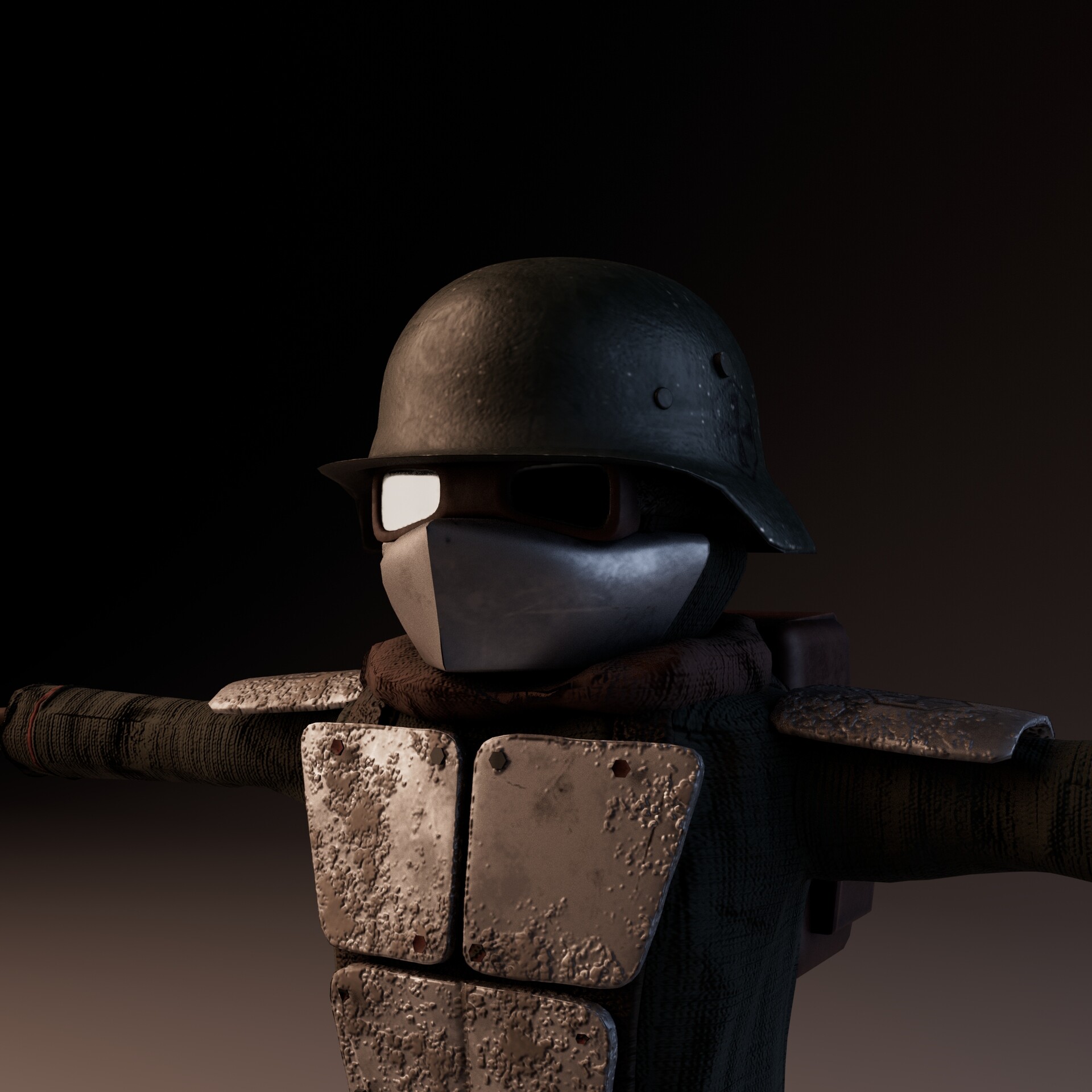 ArtStation - fictional ww1 soldier