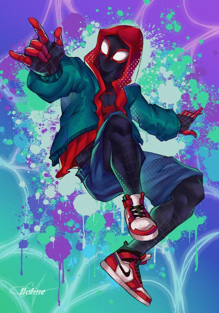 ArtStation - Miles Morales Spiderman