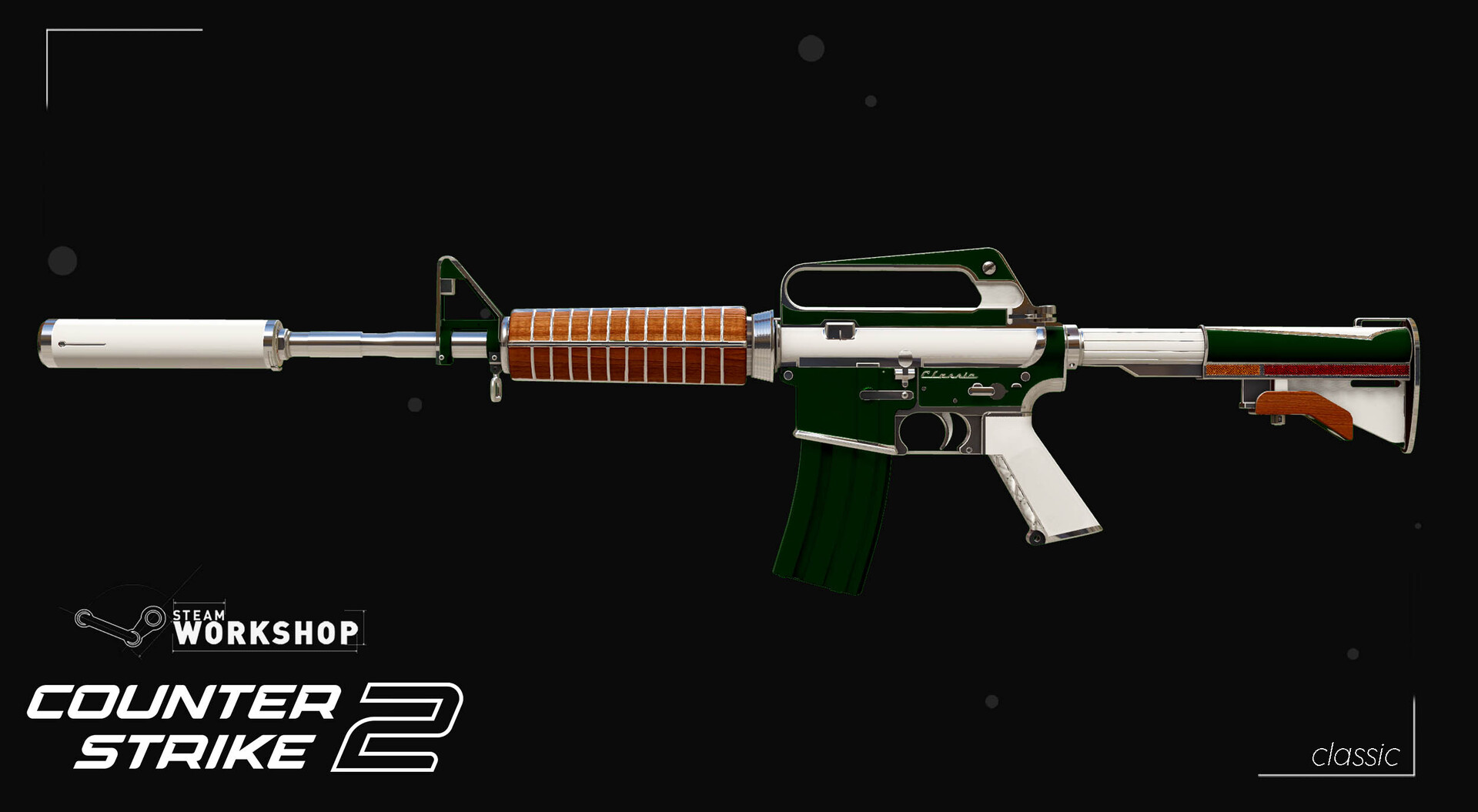 ArtStation - Classic | M4A1-S (Dark Green)