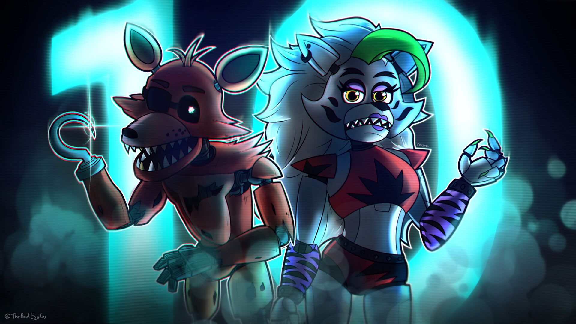 ArtStation - FNAF 10th Anniversary Art