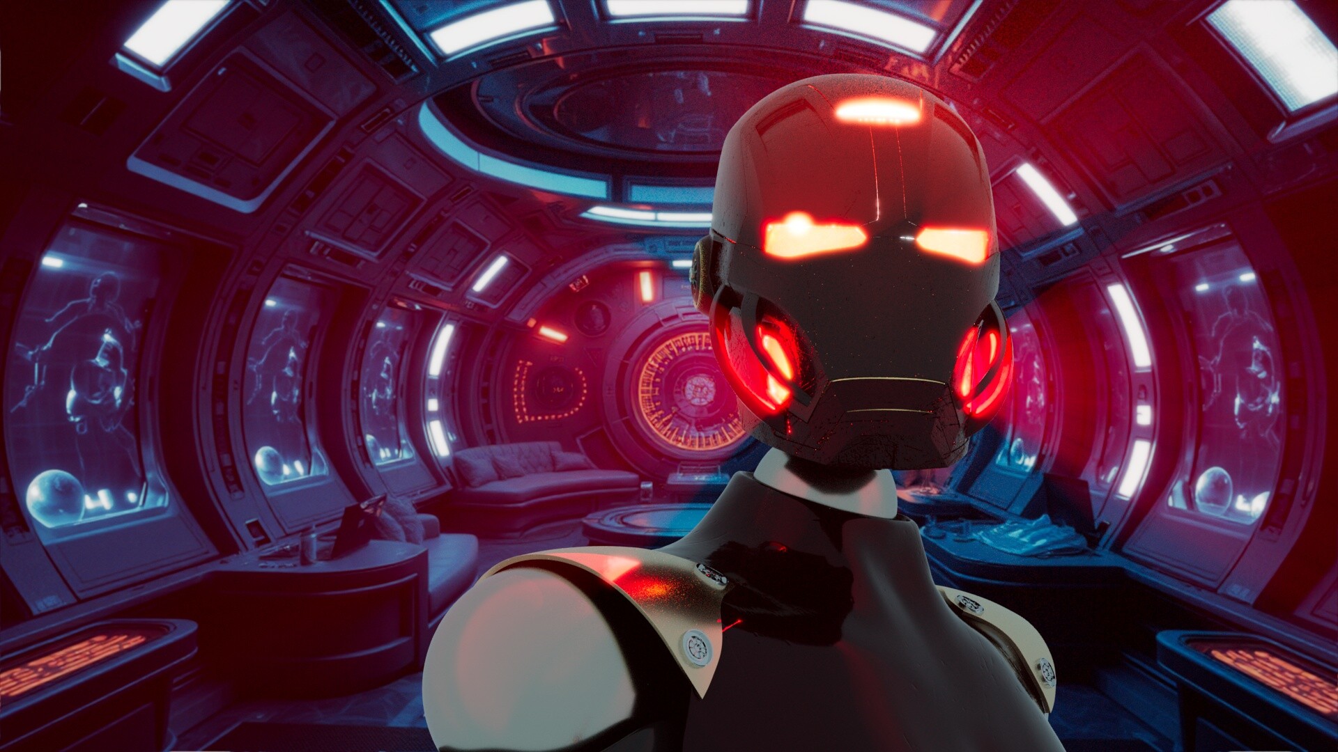 ArtStation - Robot warrior