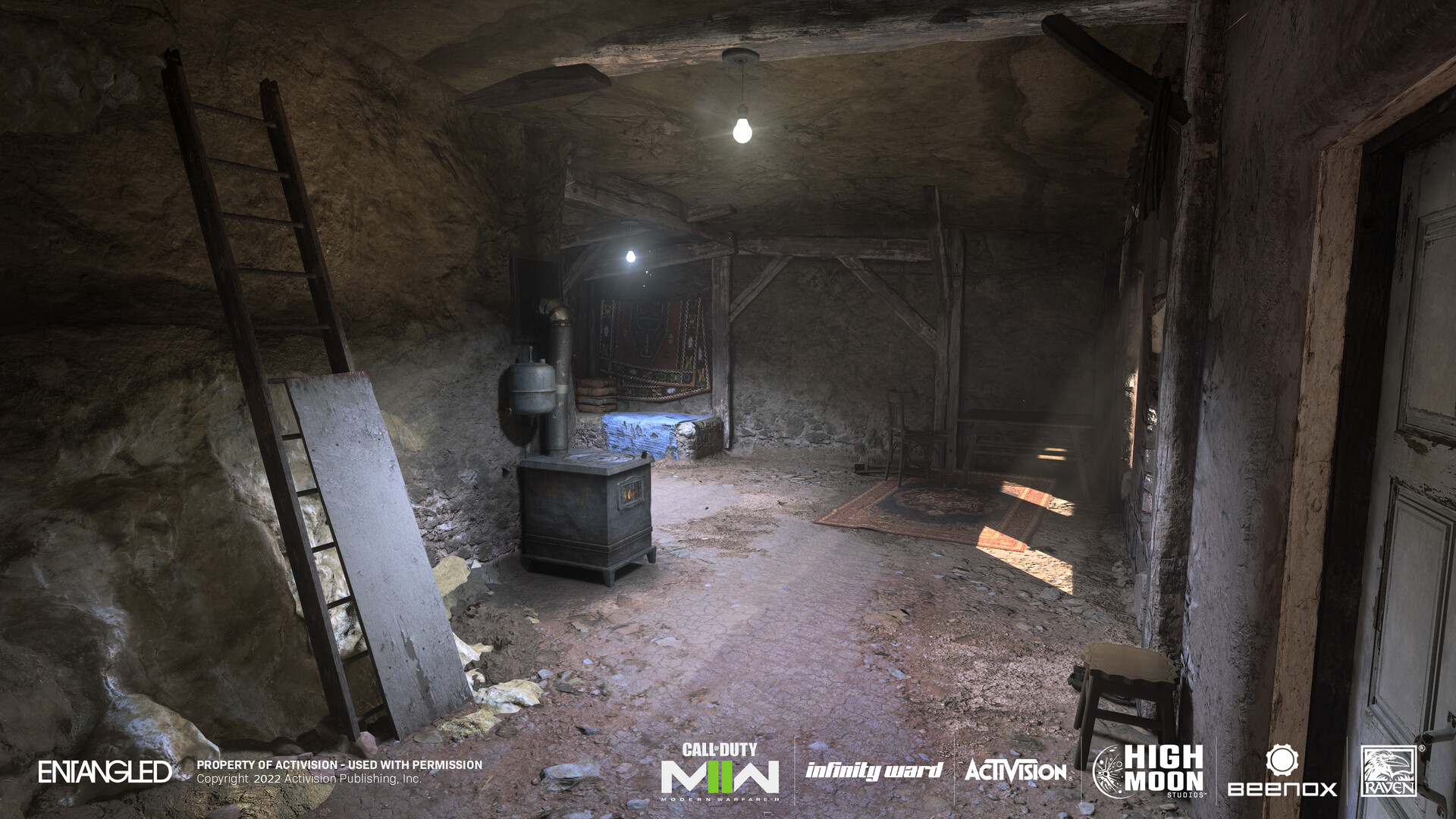 ENTANGLED Studio - In-game Level Art for Call of Duty MW2