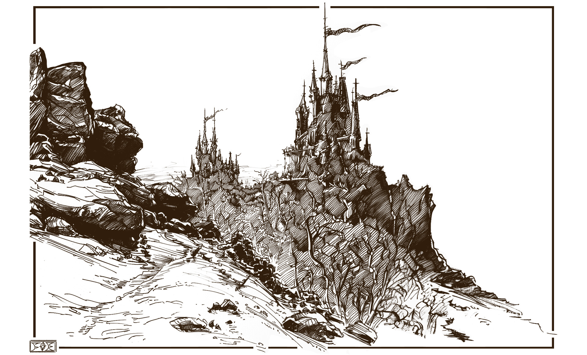 ArtStation - Crag Castles