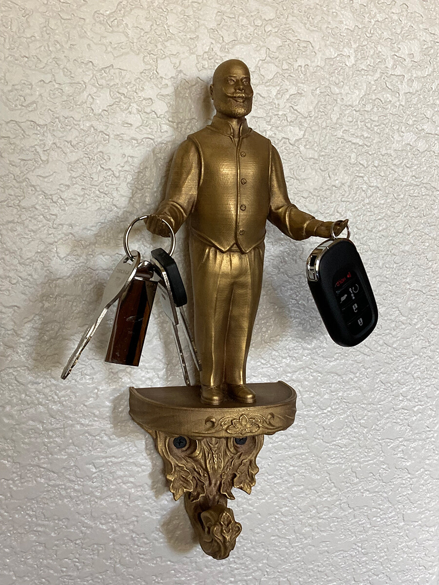 Design Studio "Monaco Felice" - “Fancy Houseman” 3D-printed sculpture ...