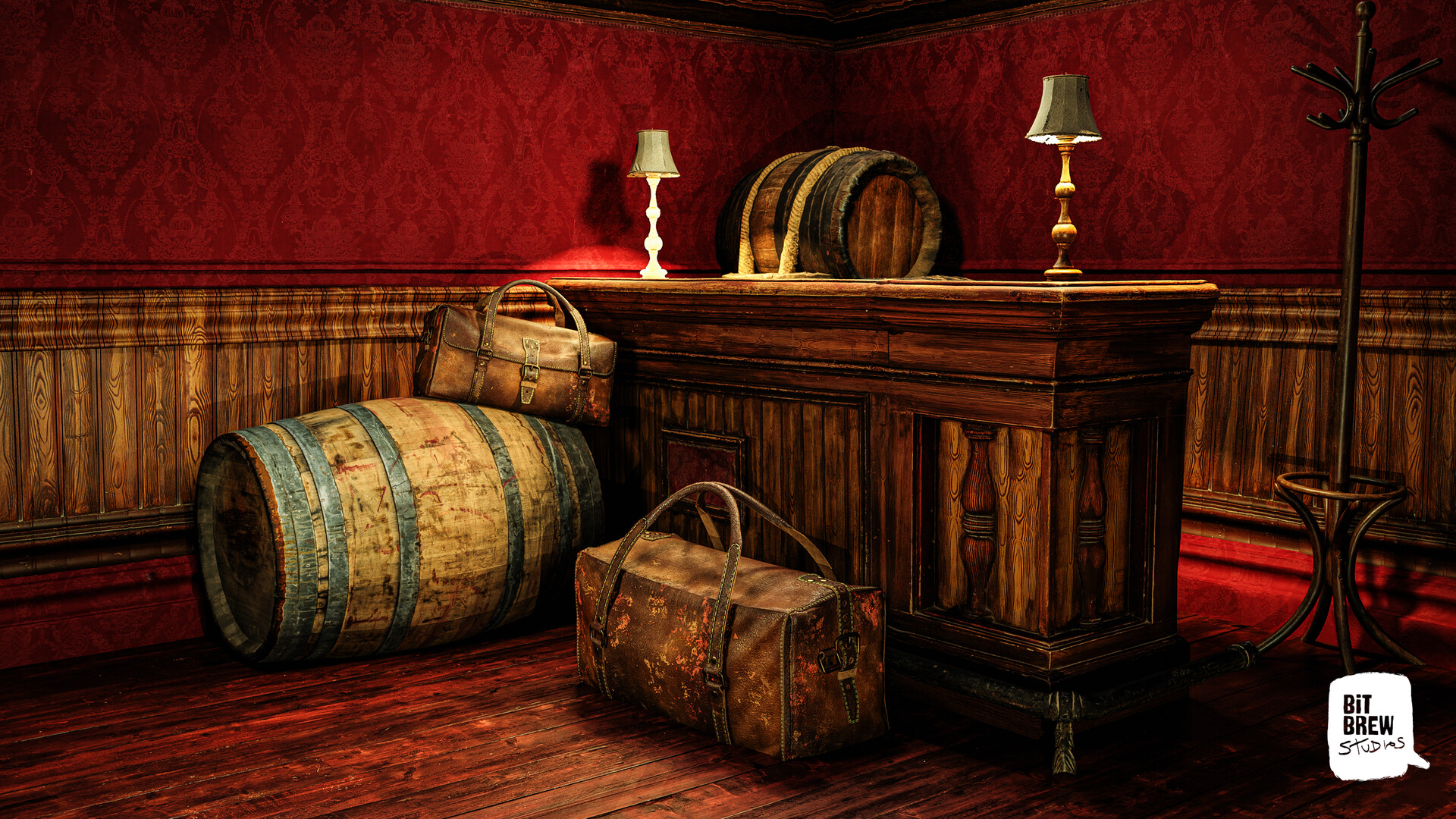 Bit Brew Studios - Leather Bag