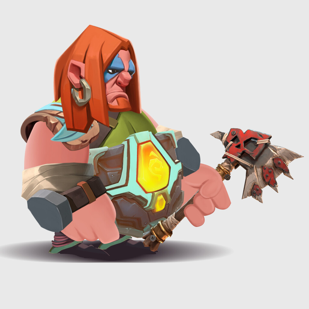 ArtStation - 2D Warrior Character
