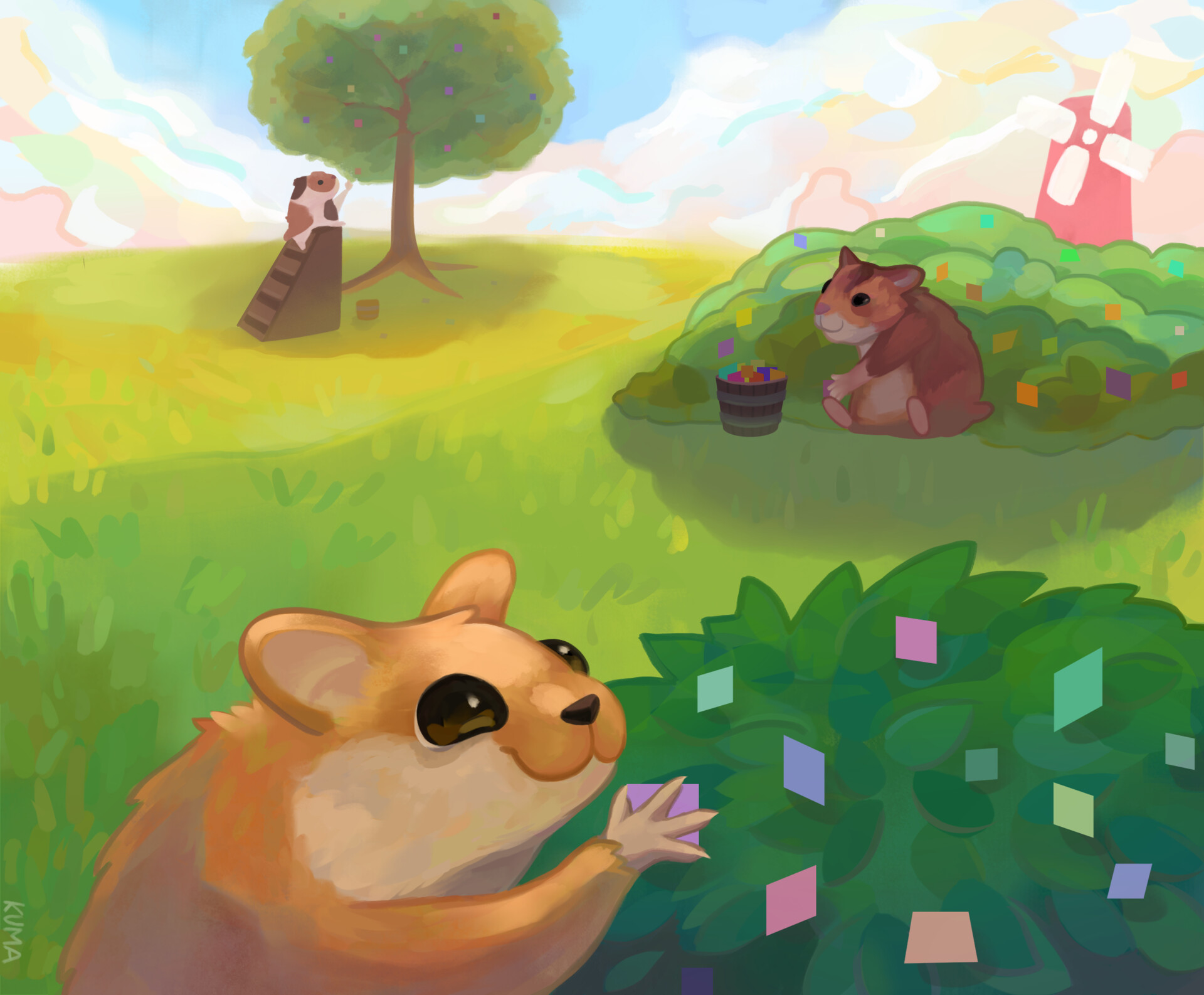 ArtStation - Pixel harvesting