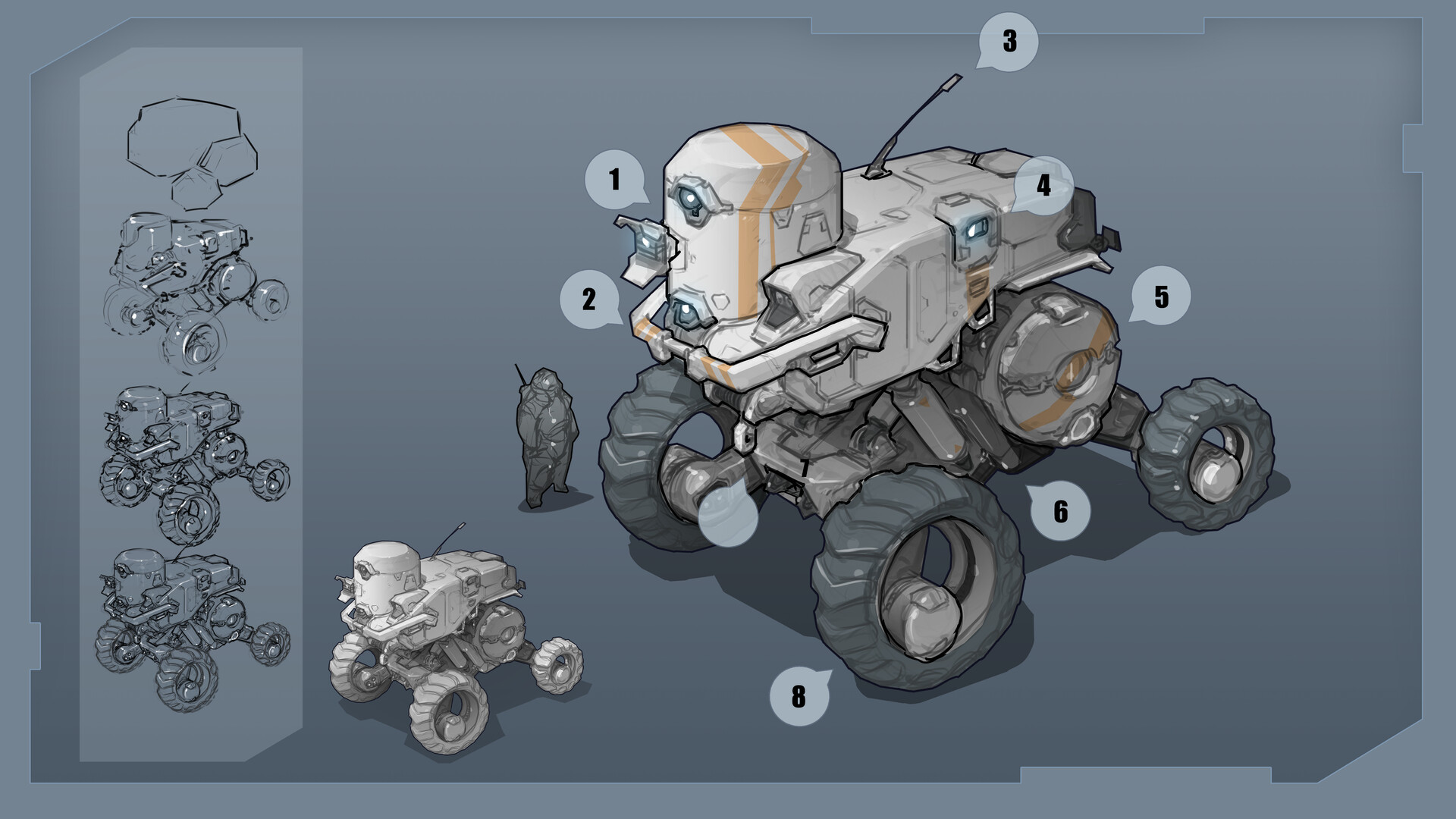 ArtStation - Explorer vehicle