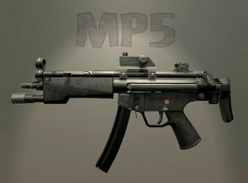 ArtStation - MP-5 (tris: 7100)
