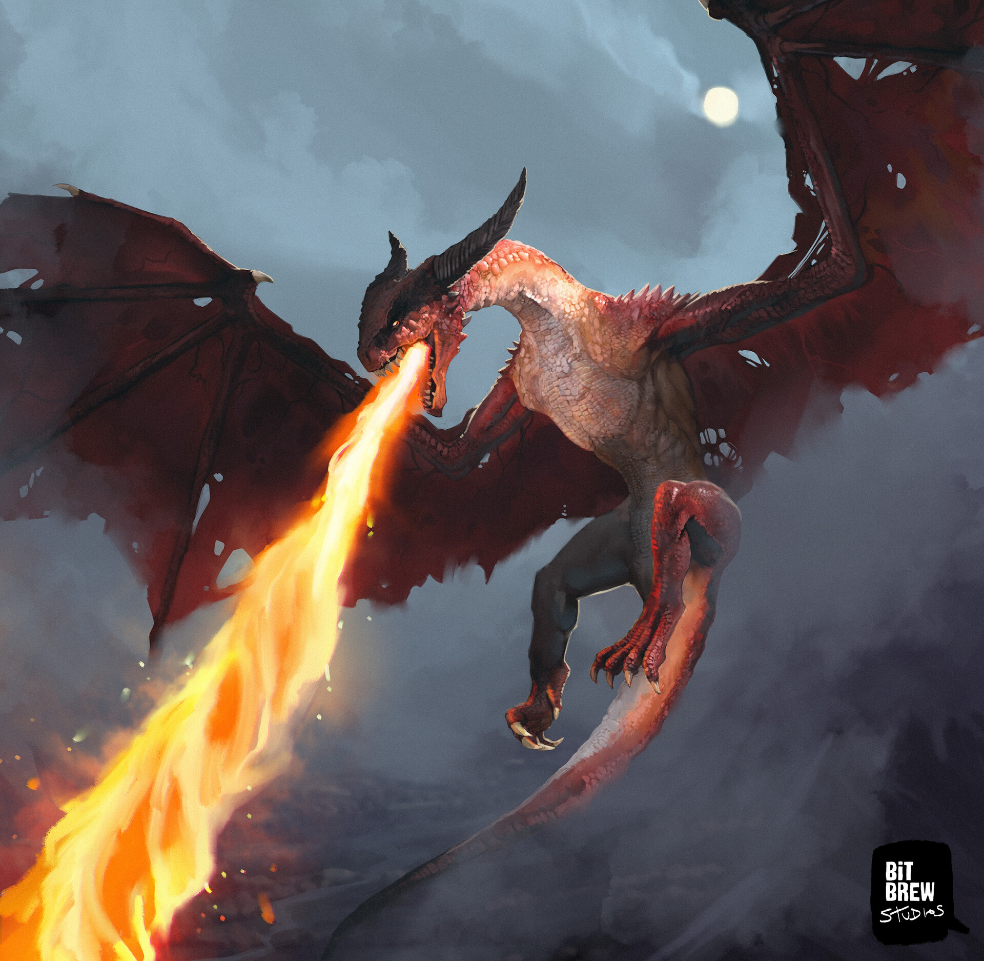 ArtStation - Red Dragon