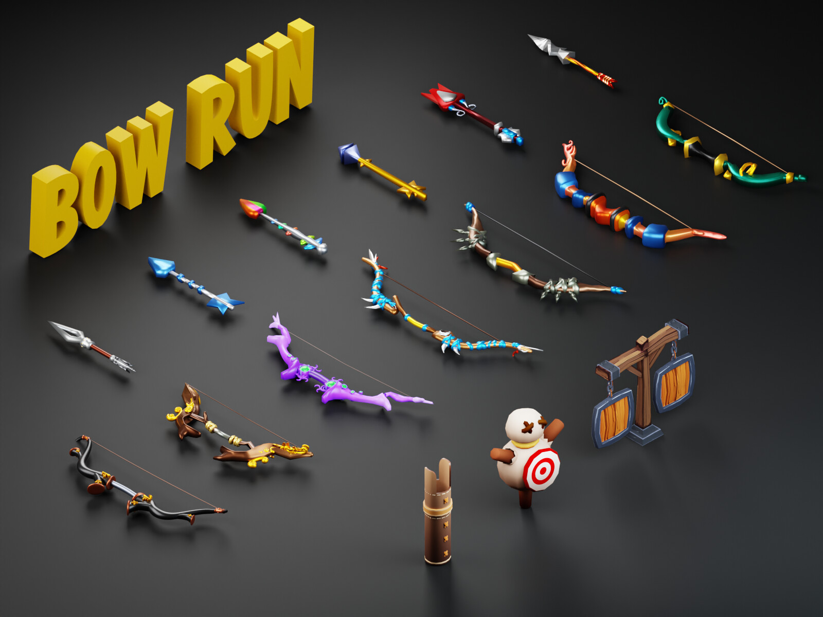 ArtStation - Bow Run