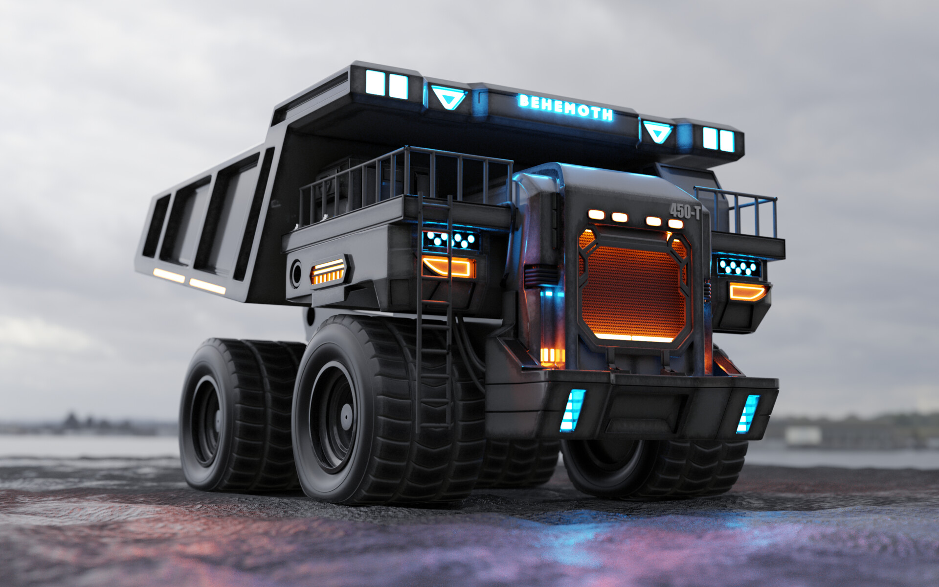 ArtStation - BEHEMOTH 450-T