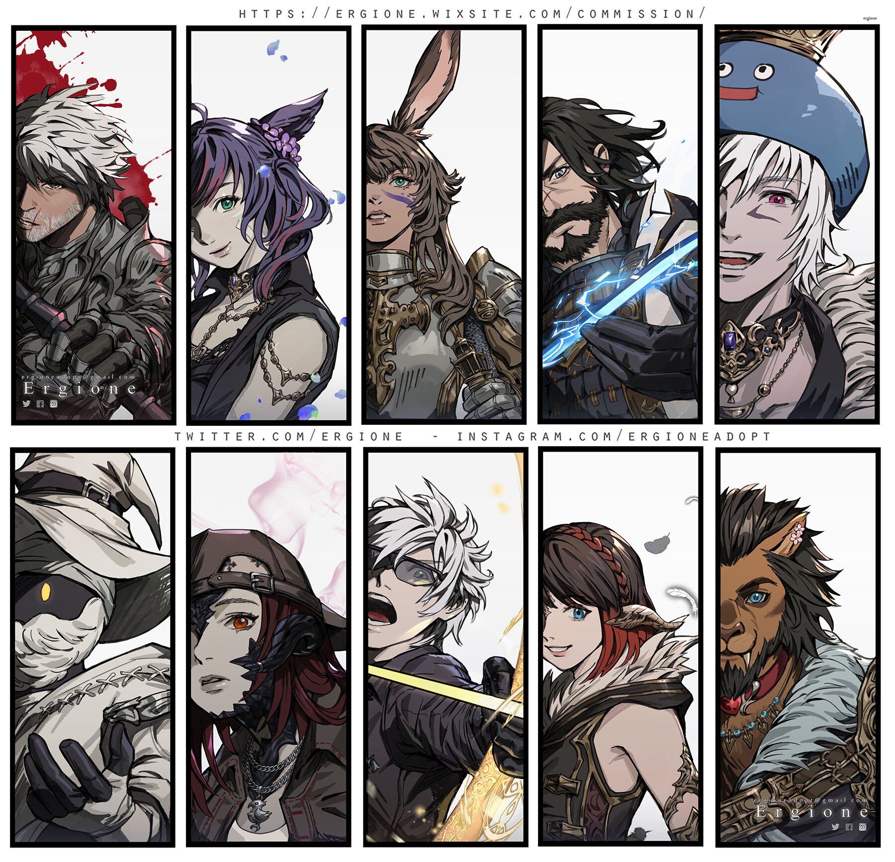 ArtStation - group commission