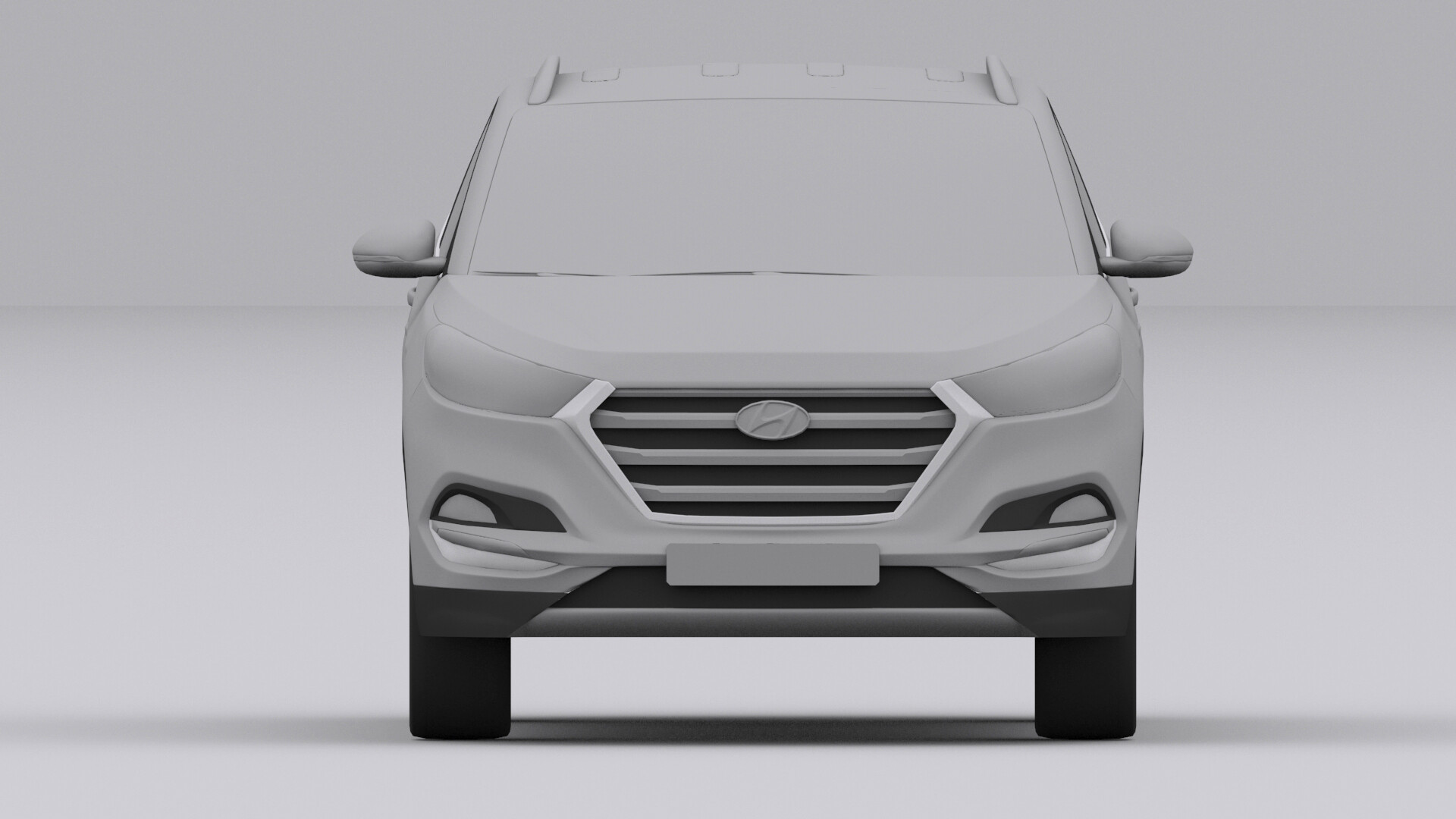 ArtStation - Hyundai Tucson 3D Car Modeling